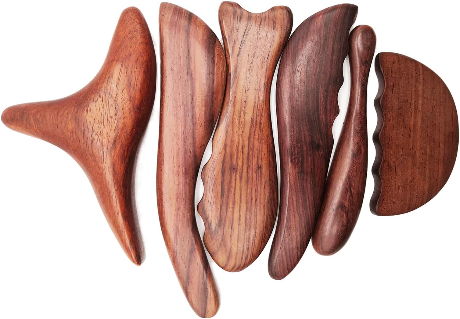 Amazon.com: Wooden Gua Sha Body Massage Tool, Body Gua Sha Tool, Gua ...
