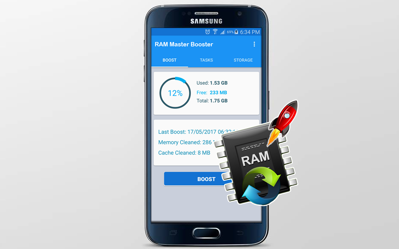 RAM Master Booster & Cleaner - App on Amazon Appstore