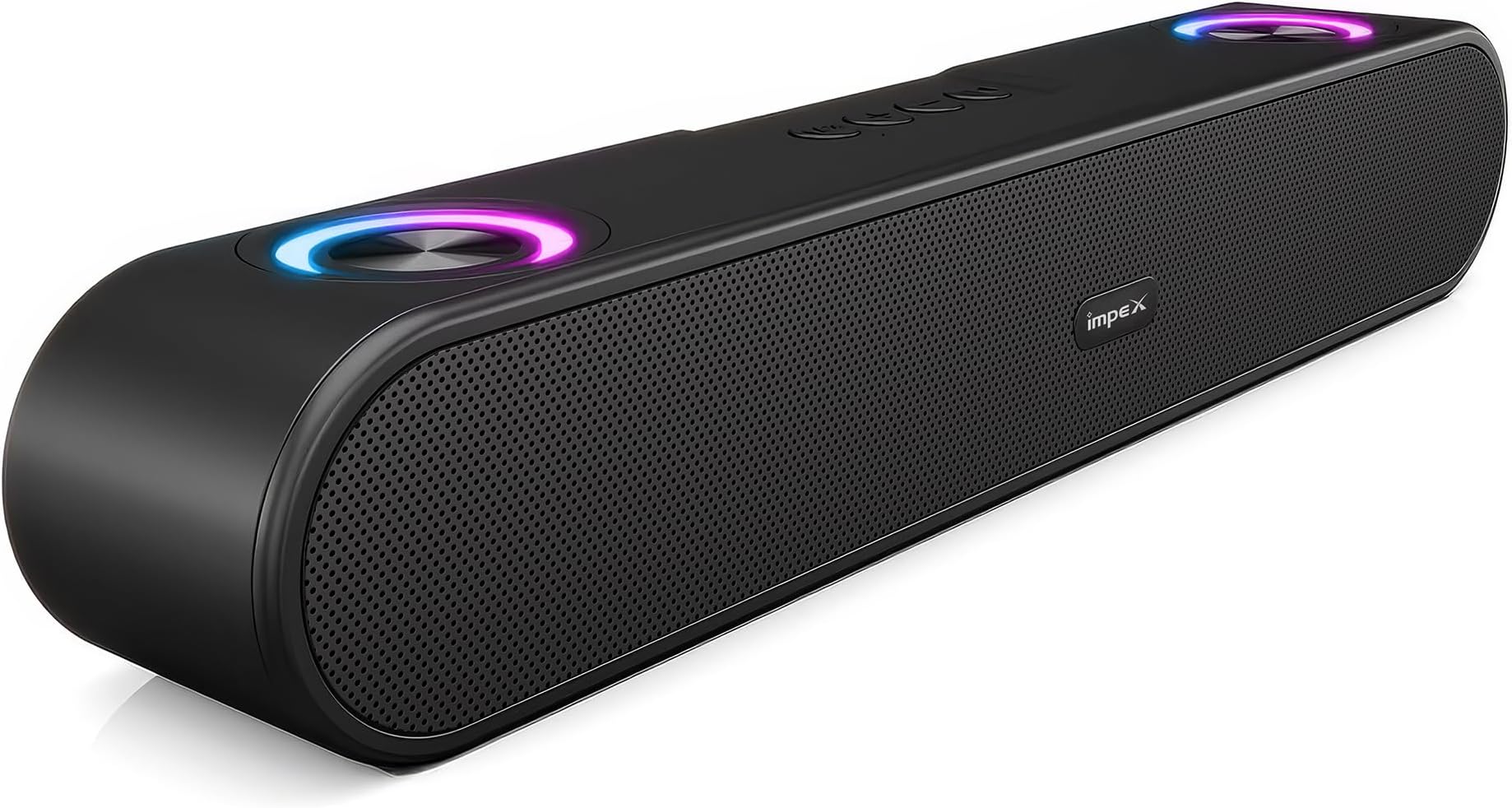 Impex Portable Bluetooth Soundbar Powerful Sound with RGB Lights ...