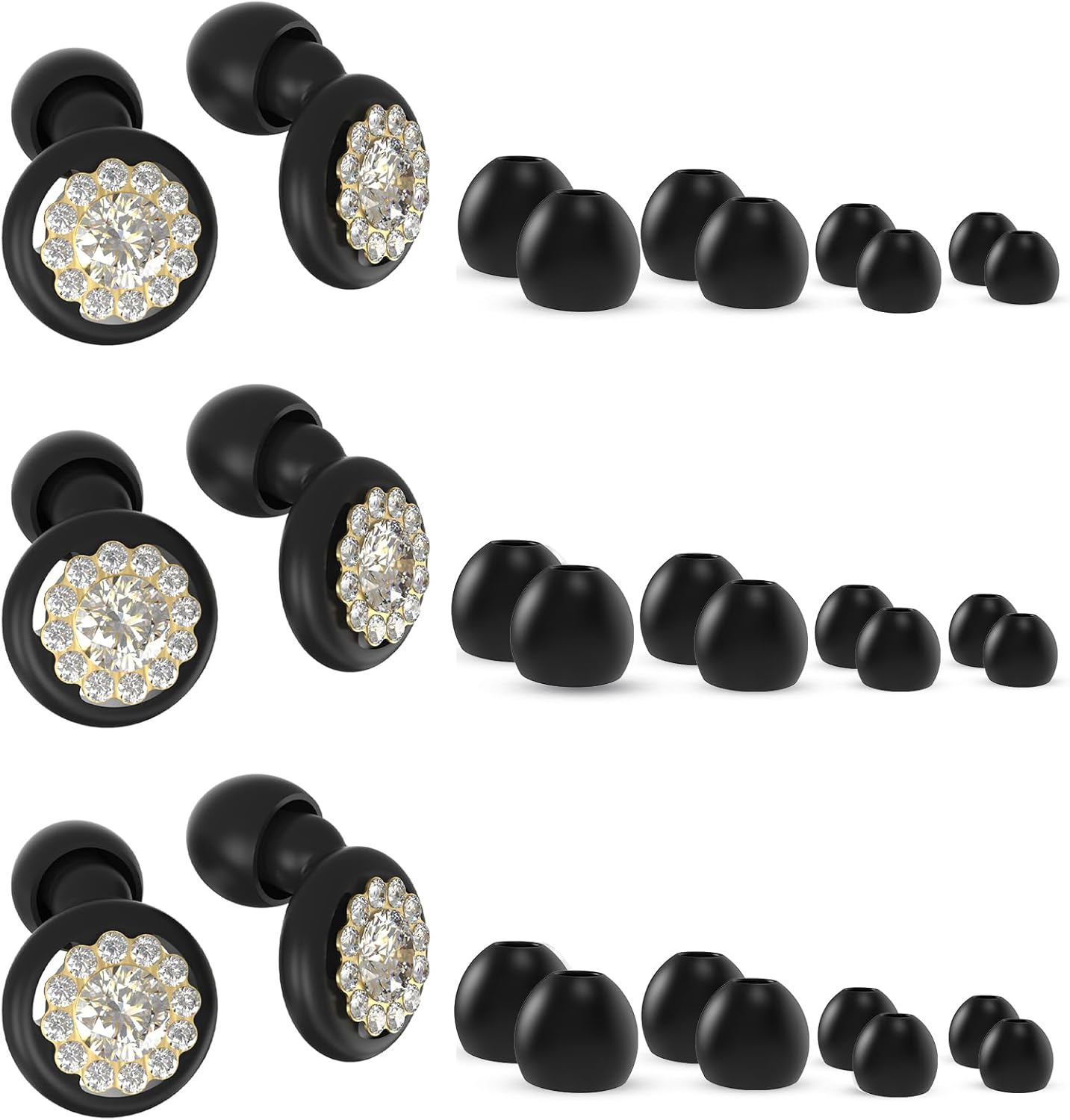 Amazon.com: GUDATOST Concert Ear Plugs, Reusable Small Hearing ...