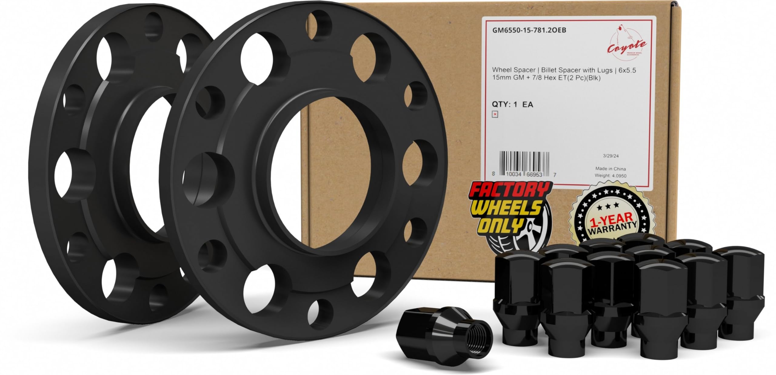 Amazon.com: Wheel Accessories Parts 2 Pcs Hub Centric Billet Wheel ...