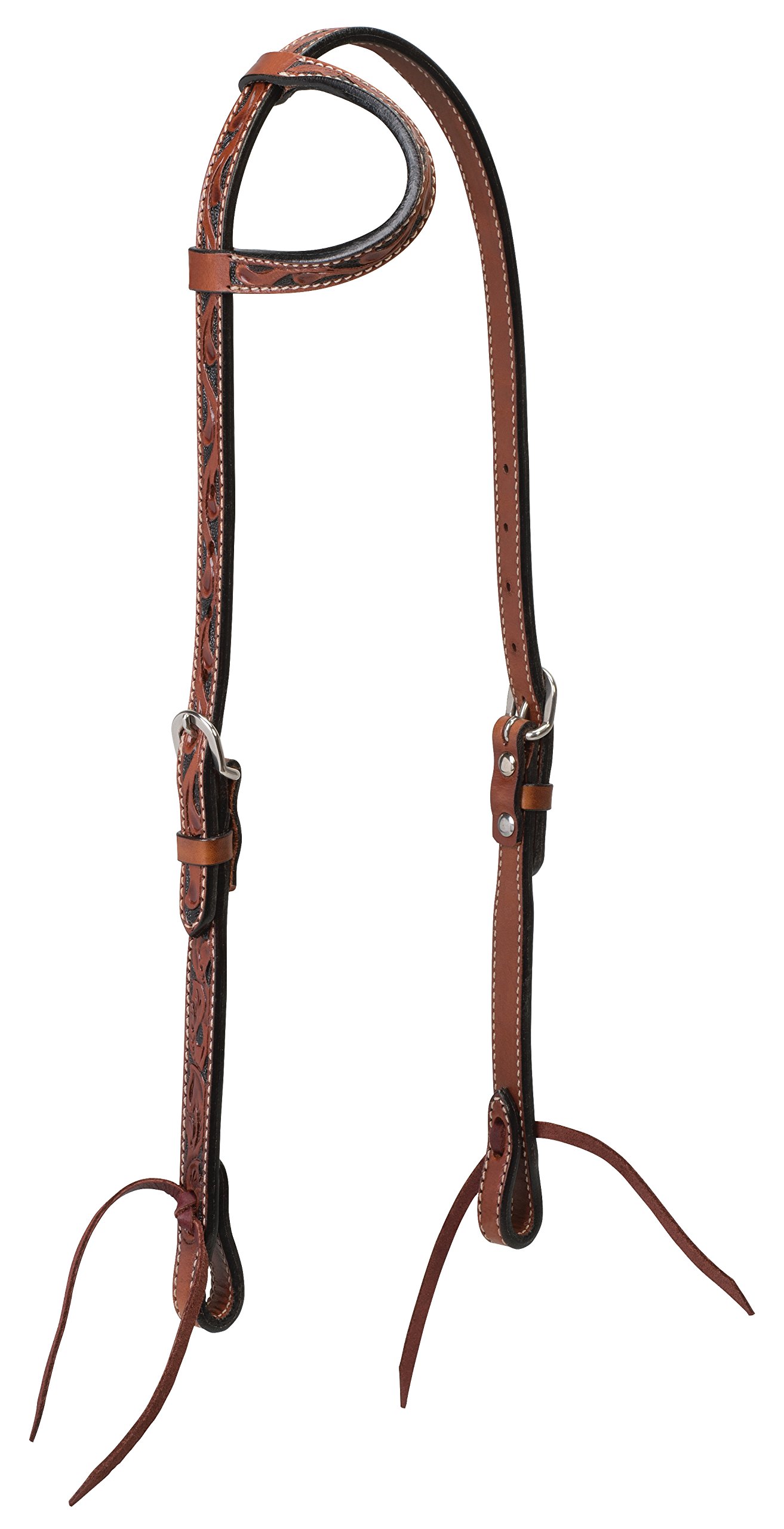 Amazon.com: Turquoise Cross Floral Carved Sliding Ear Headstall ...