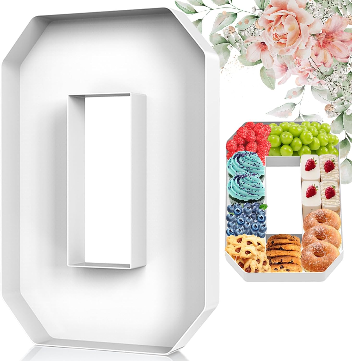 Cardboard Numbers for Charcuterie, 12'' Number Charcuterie Board Box ...