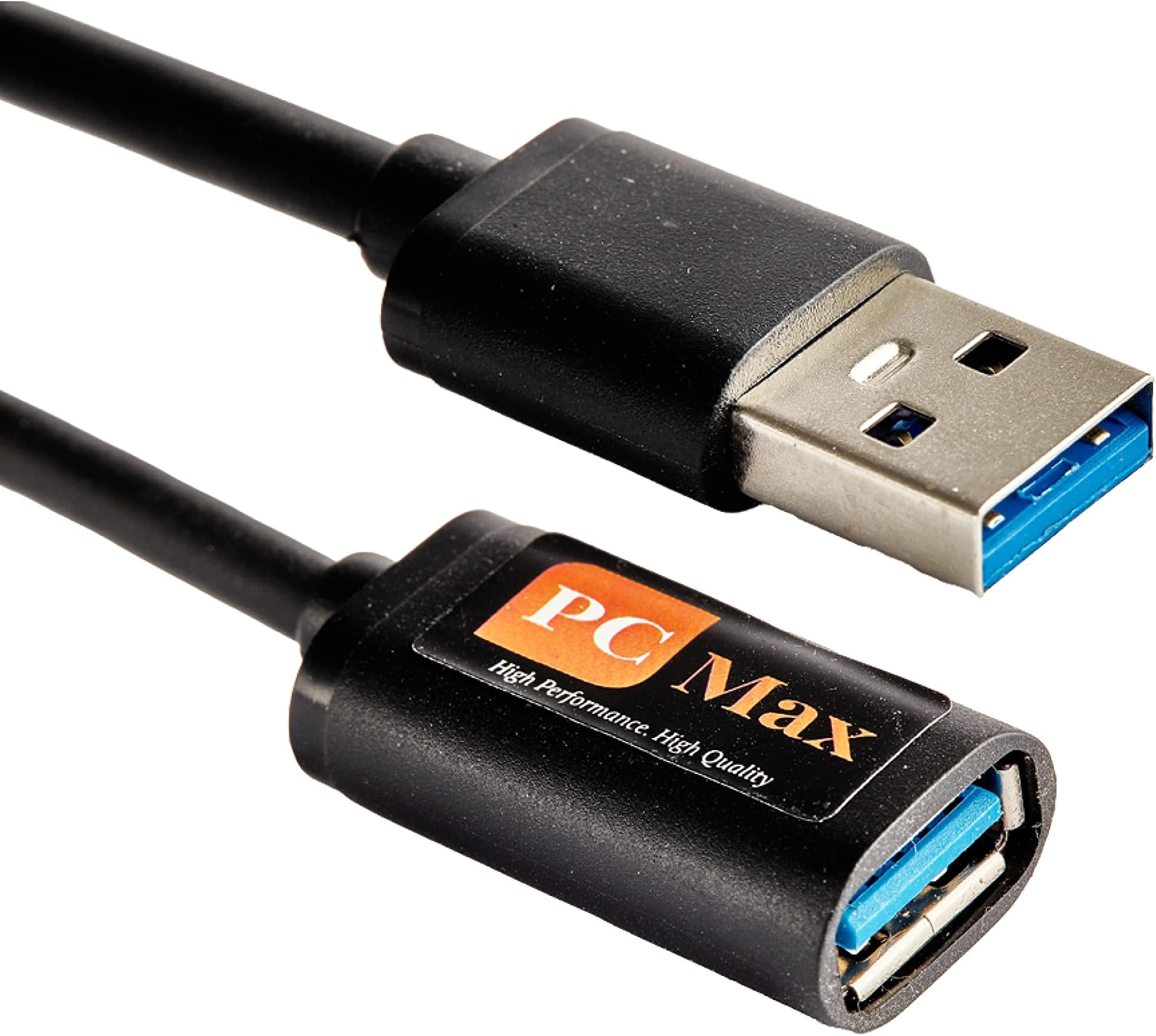 PC MAX - SuperSpeed USB 3.0 Male to Female Extension Cable for Laptop ...