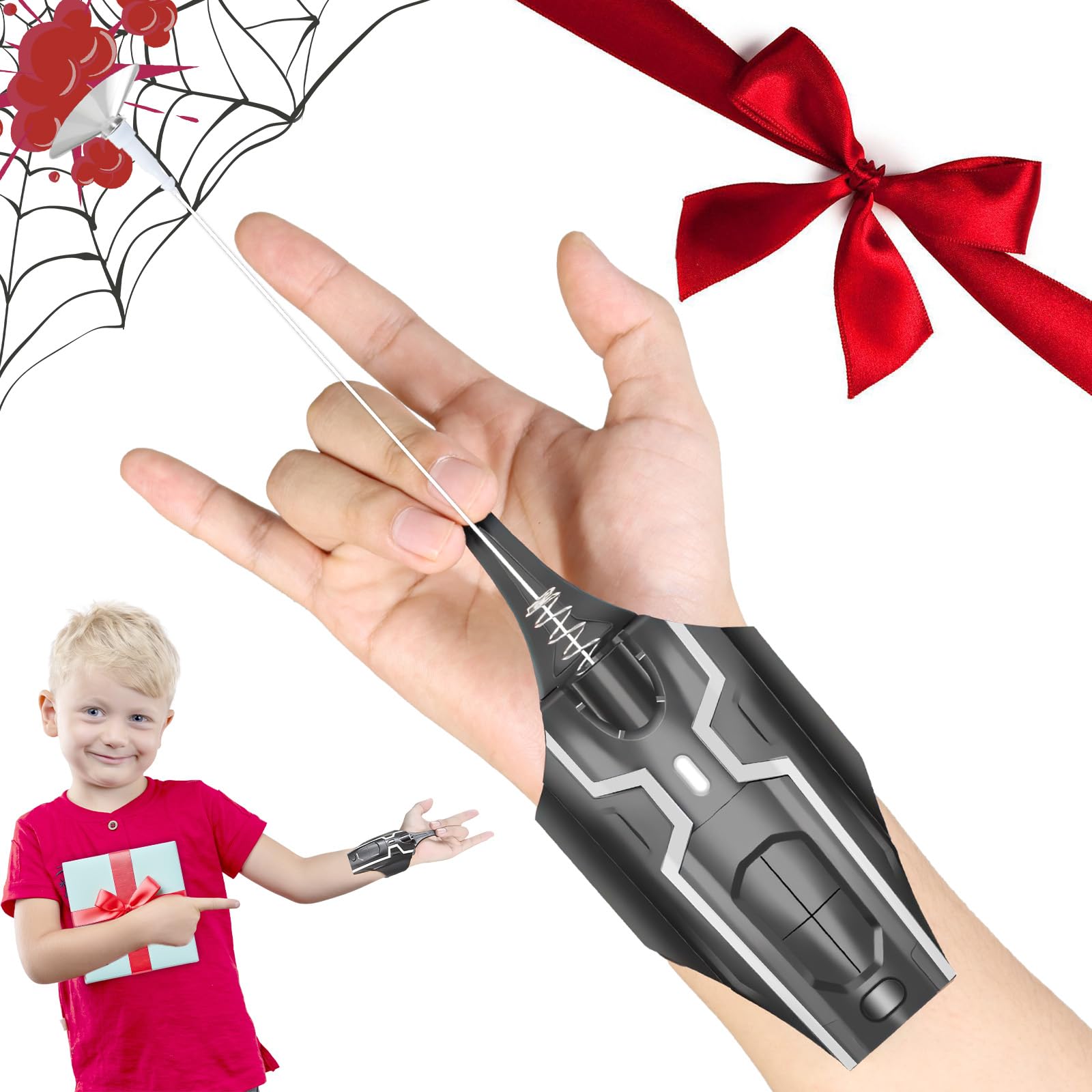 Amazon.com: AQEWK Spider Web Shooter, New Upgrade 2.0 Web Launcher with ...