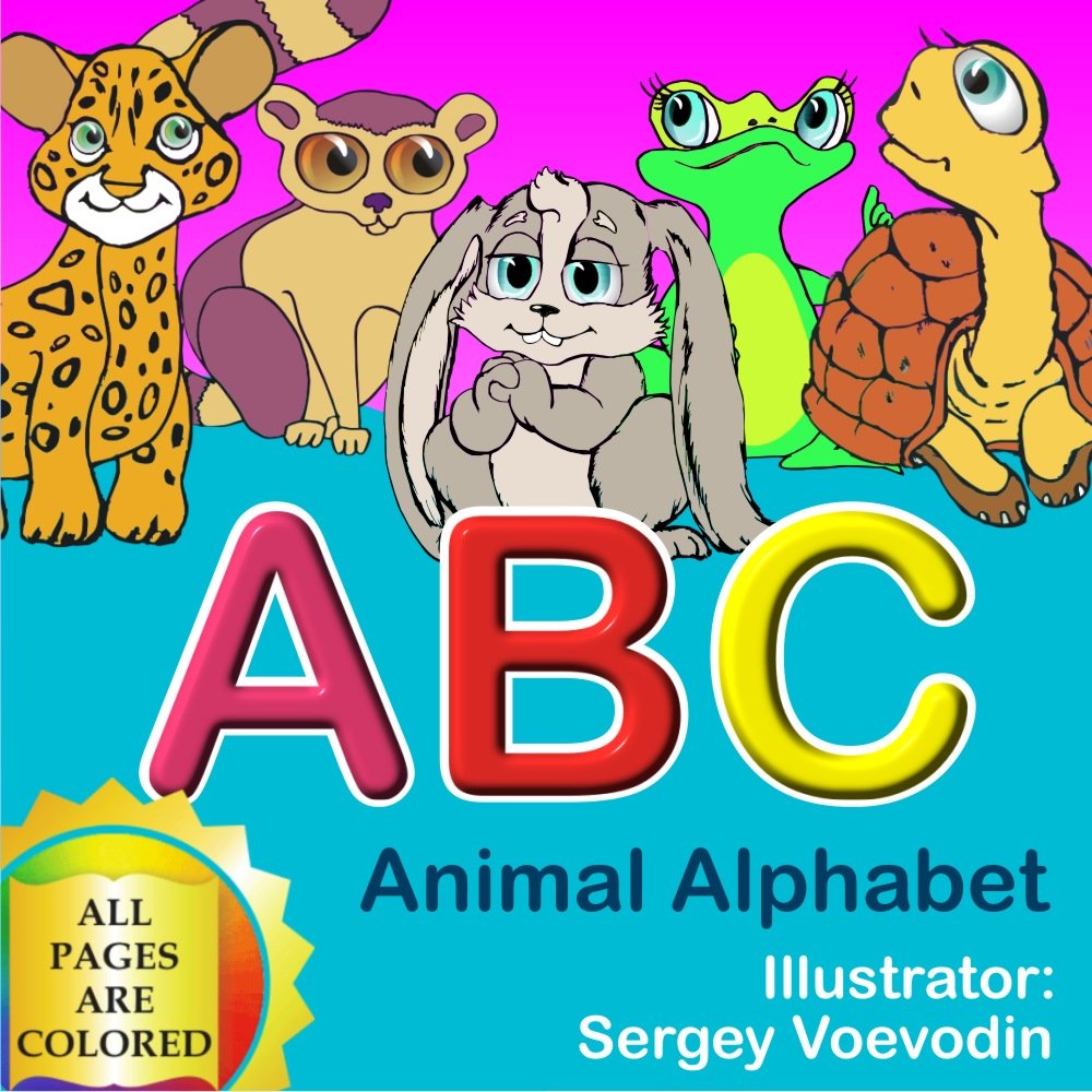 Animal Alphabet. Fun learning ABC colorful ebooks for kids. - Kindle ...
