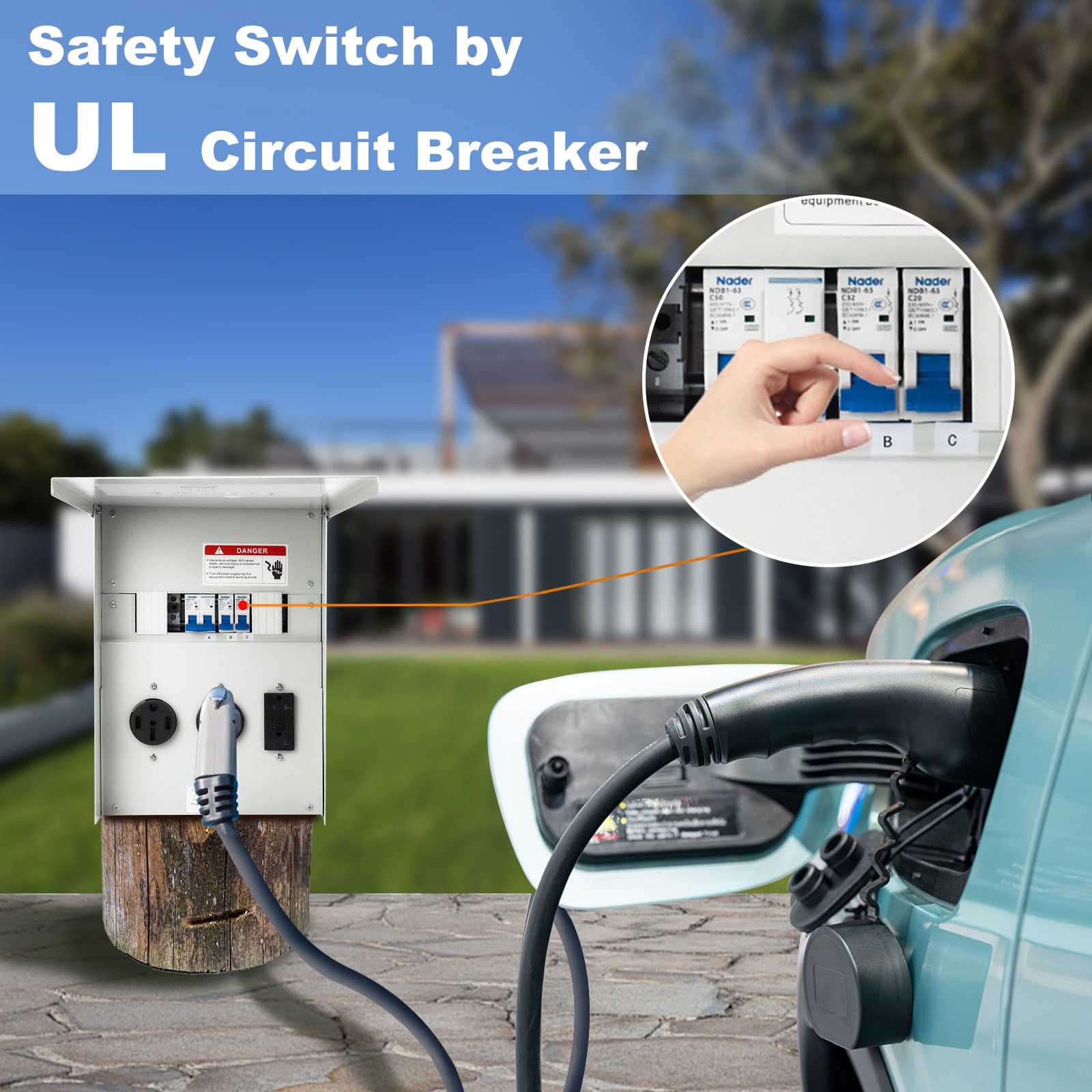 Snapklik.com : Temporary Power Outlet Panel