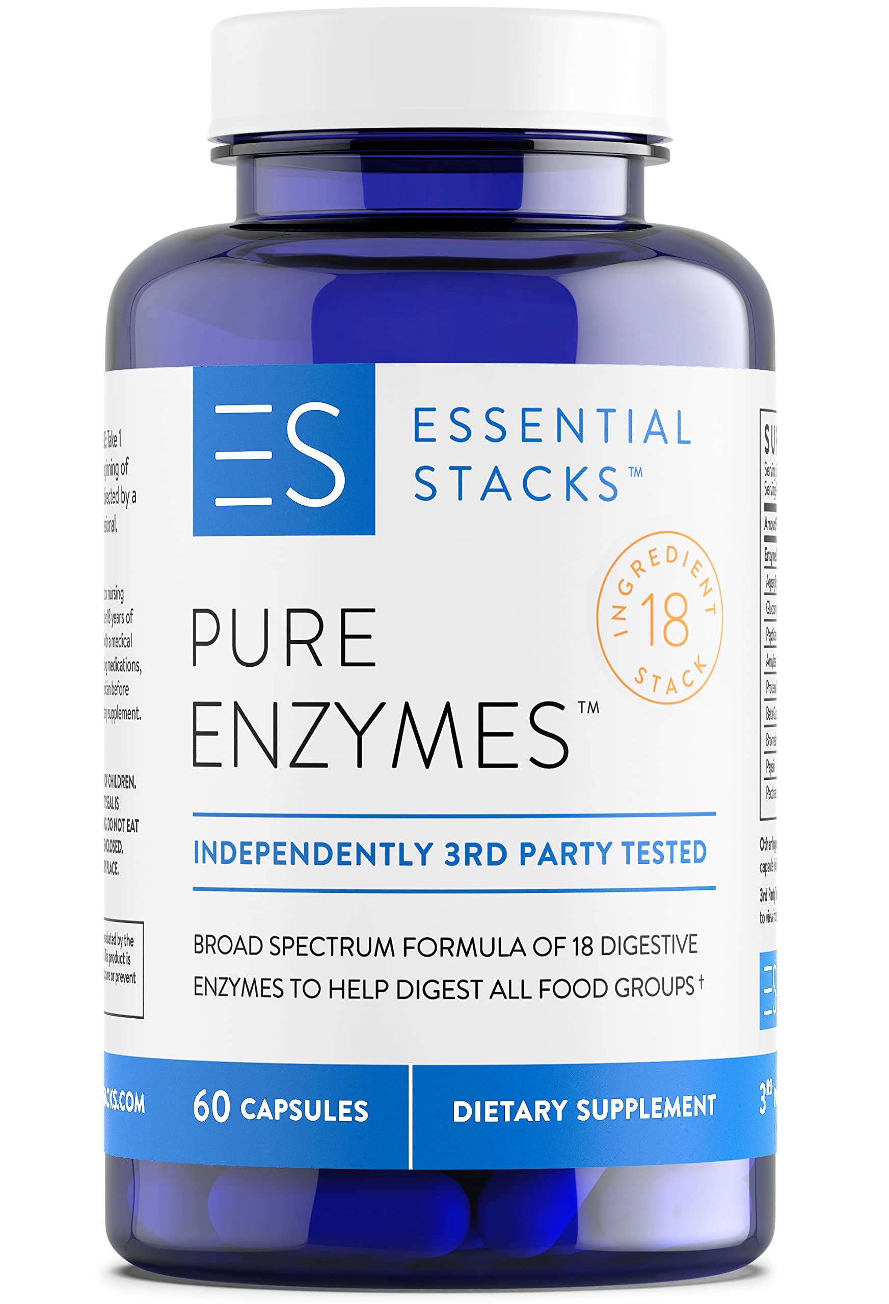 Snapklik.com : Essential Stacks Pure Digestive Enzymes