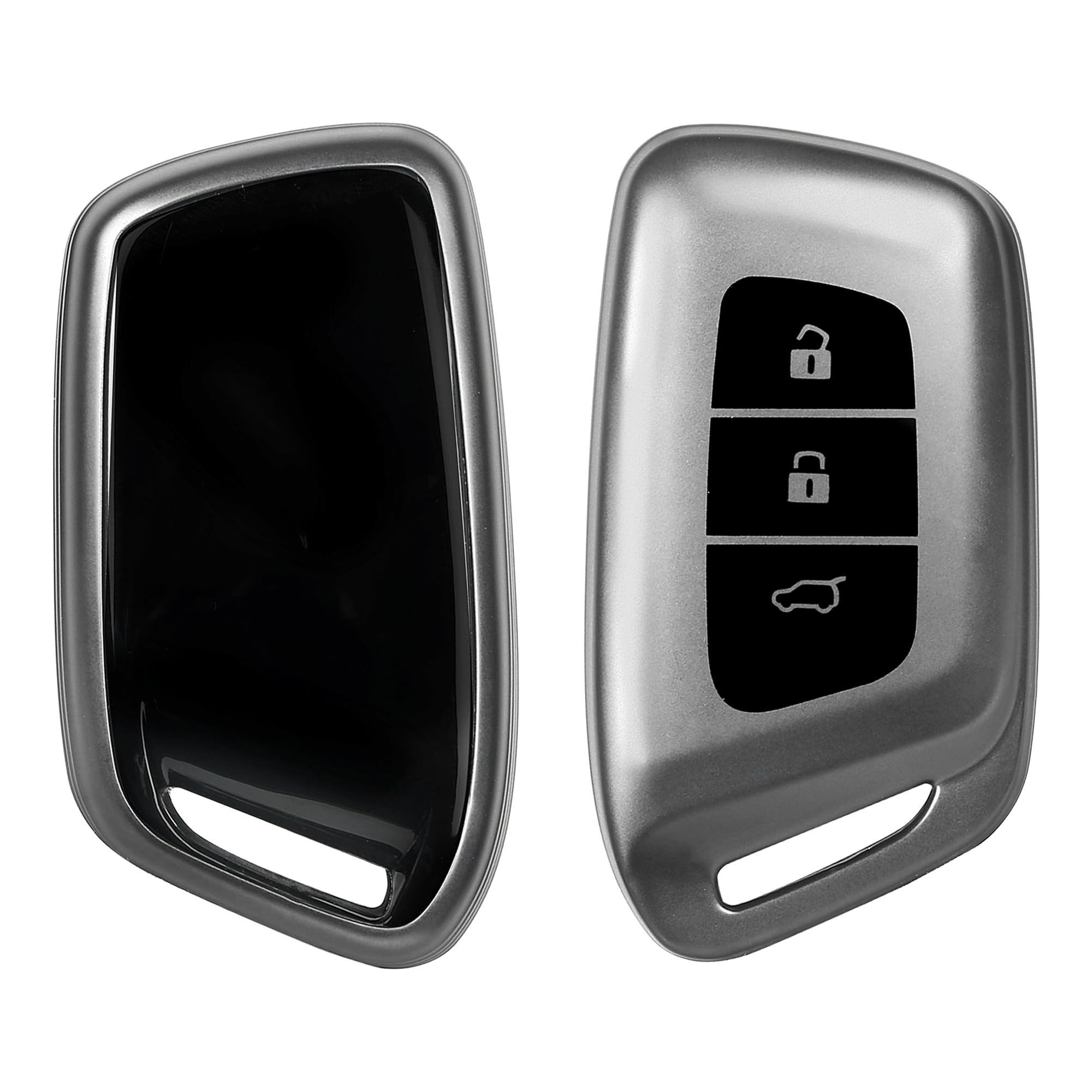 JVCV® Soft Matte Finish TPU Key Cover Compatible with MG Hector, Hector ...