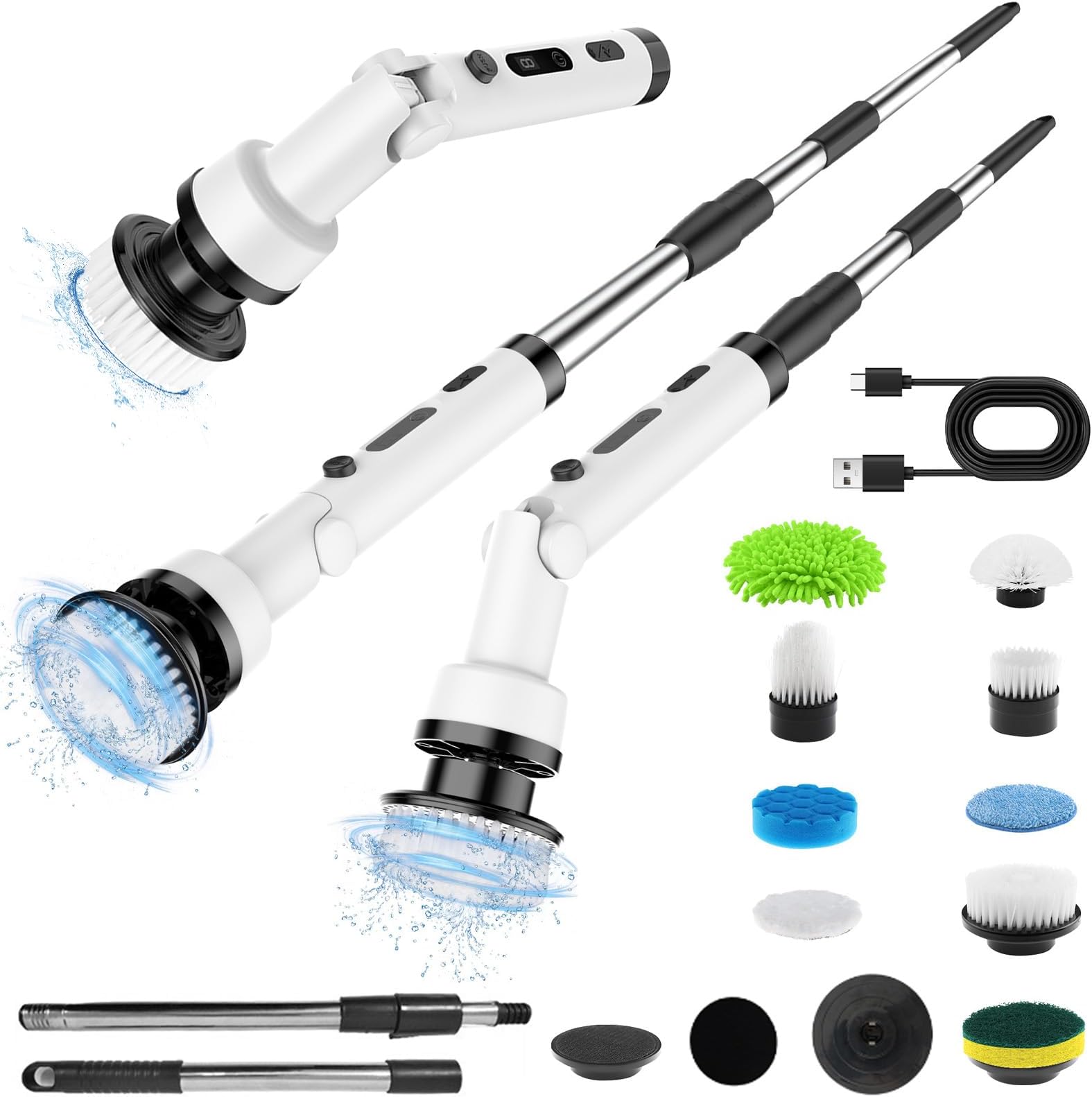 Amazon.com: Electric Spin Scrubber, Cordless Electric Scrubber for ...