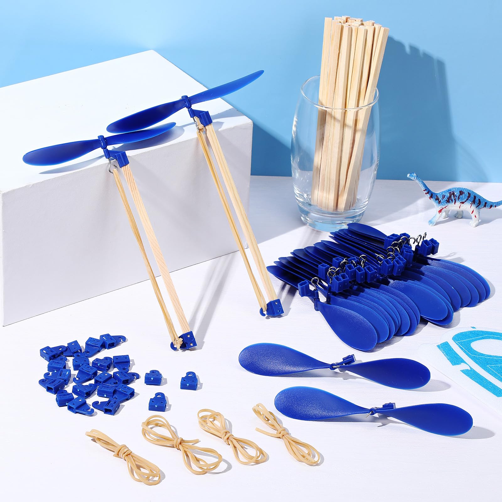 Snapklik.com : Leyndo 24 Set Helicopter Kit 6" Plastic Propeller For ...