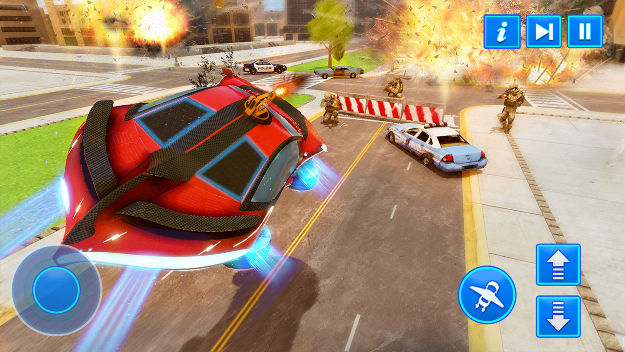 Real Flying Rescue Car Simulator- Driving Games 3D - App on Amazon Appstore