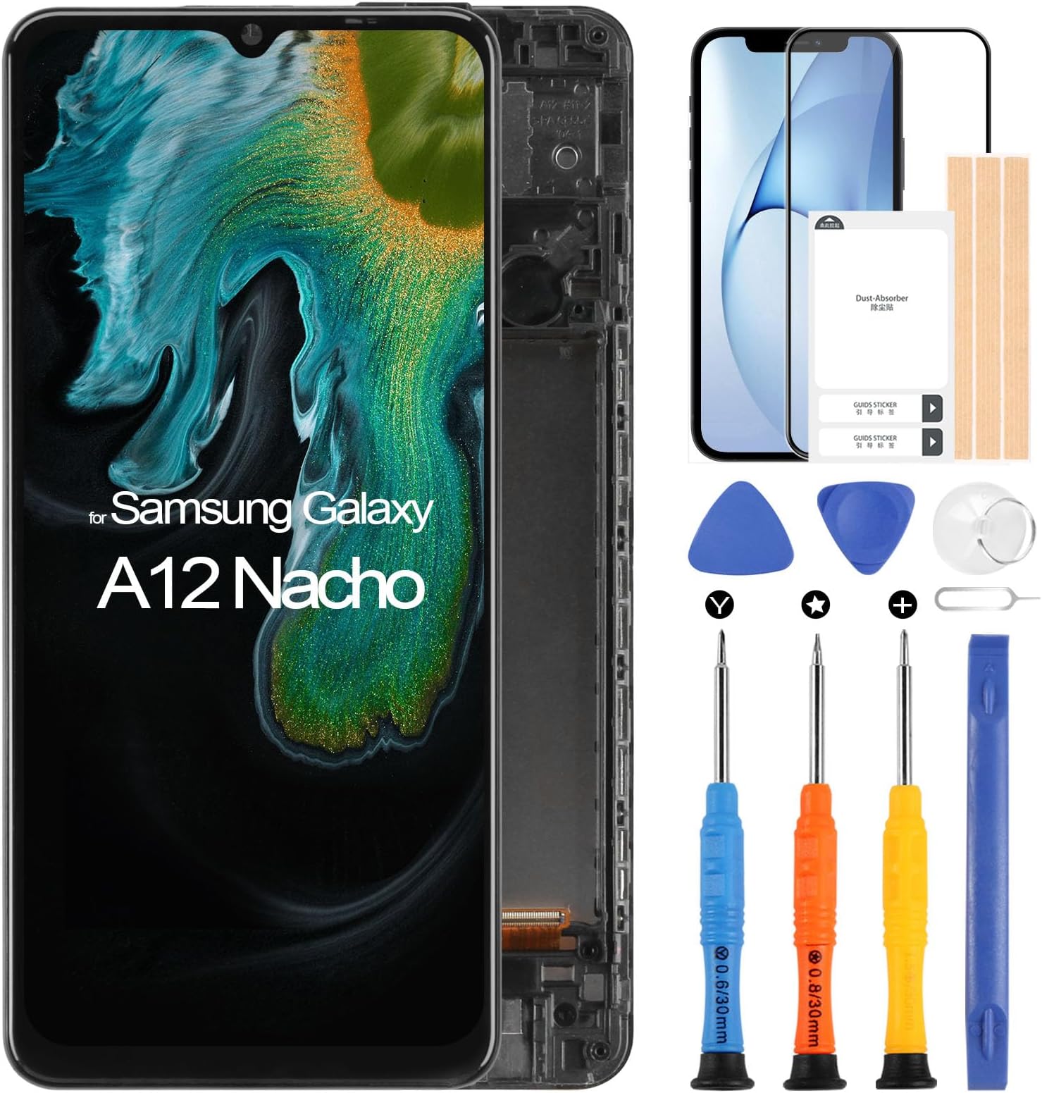 ARSSLY for Samsung Galaxy A12 Nacho A127 A127F A127M A127U 6.5" LCD ...