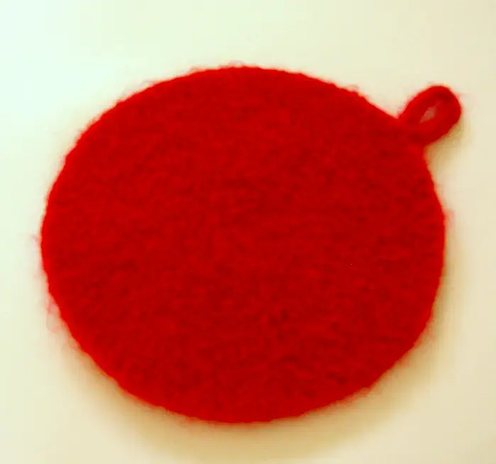 Crochet Trivet: Free Round Pattern | CyCrochet