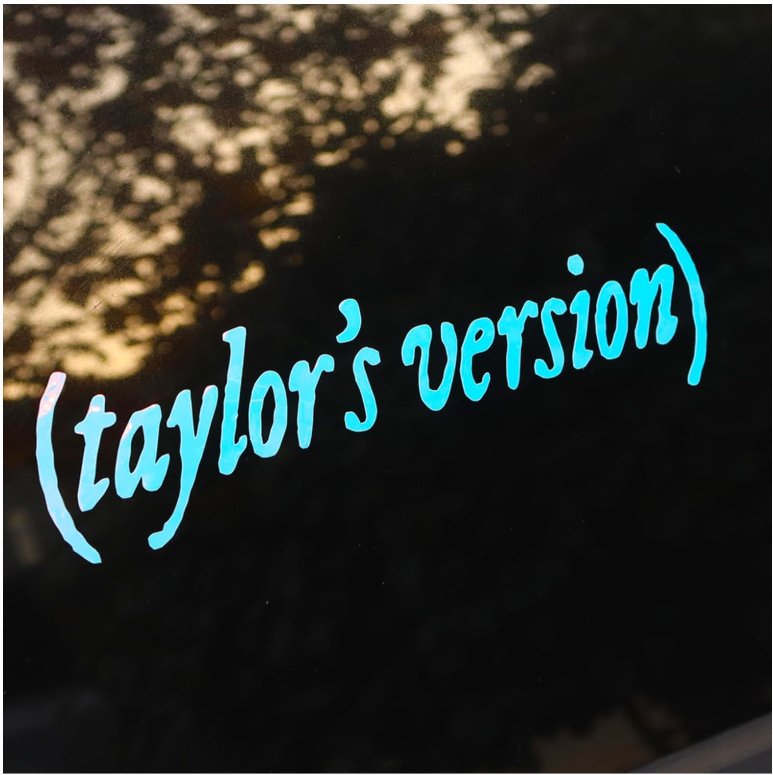 Amazon.com: in This Car We Listen to Taylor's Version Car Decal Sticker ...