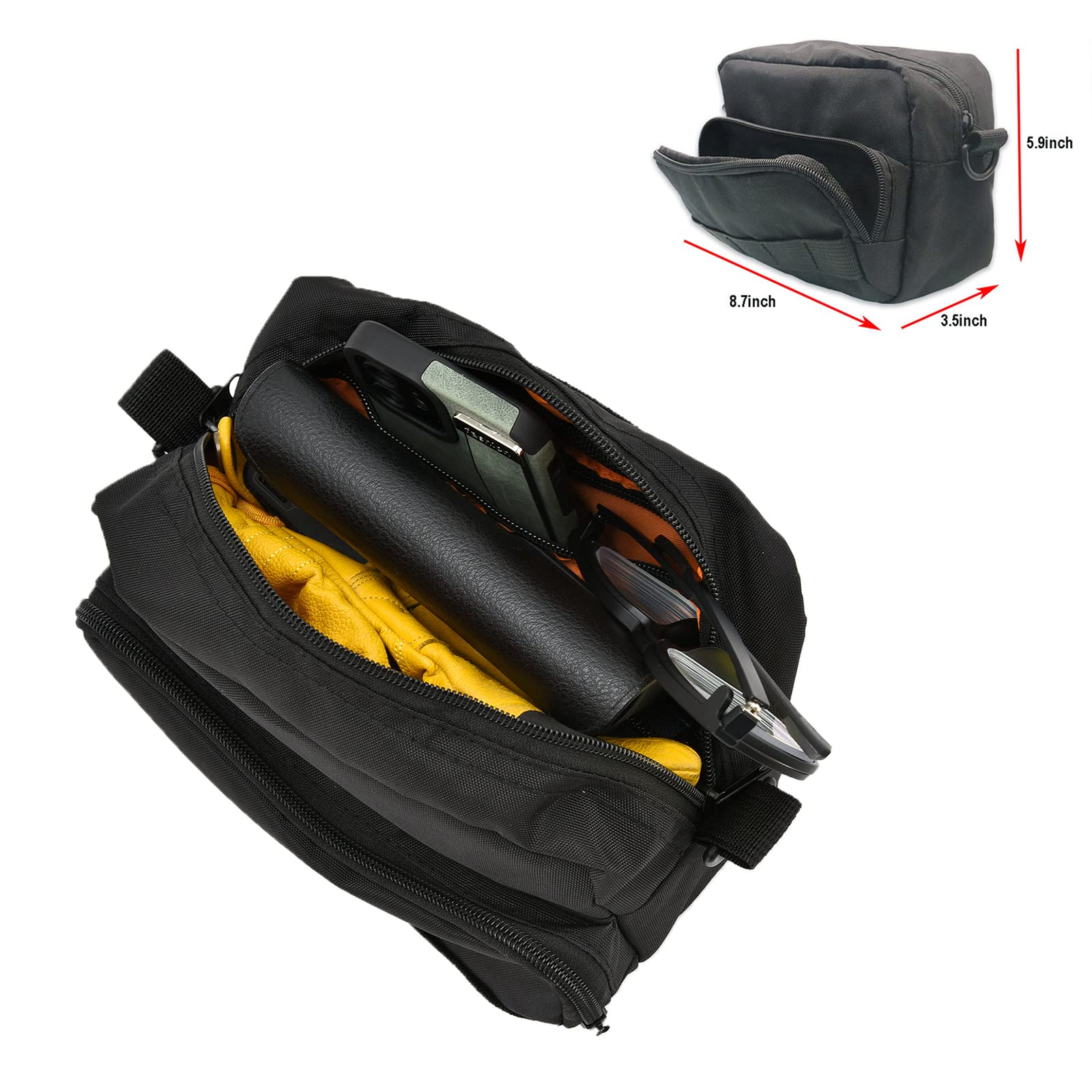 Snapklik.com : Handlebar Bag, Sissy Bar Bags For Motorcycles ...