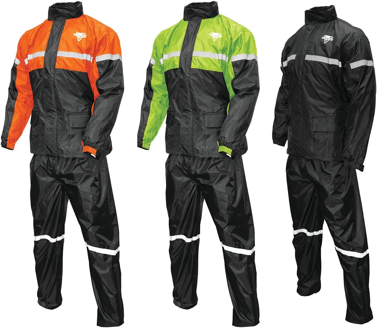 Amazon.com: Alpinestars Hurricane One-Piece Rain Suit (LARGE) (BLACK ...