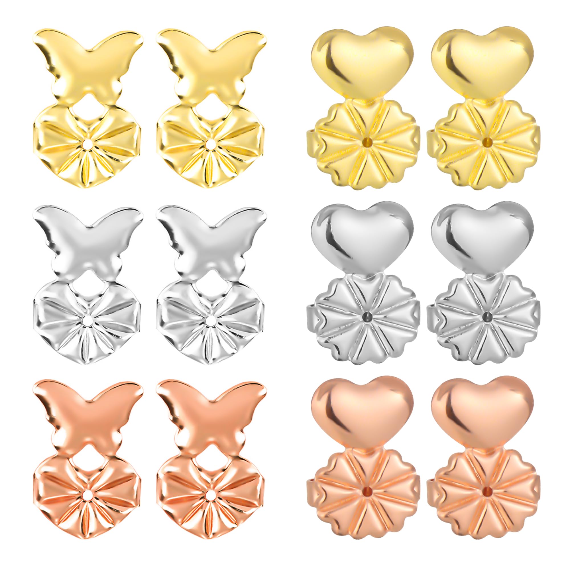 Amazon.com: ASLLRISONY Original 6 Pairs Magic Earring Lifters ...