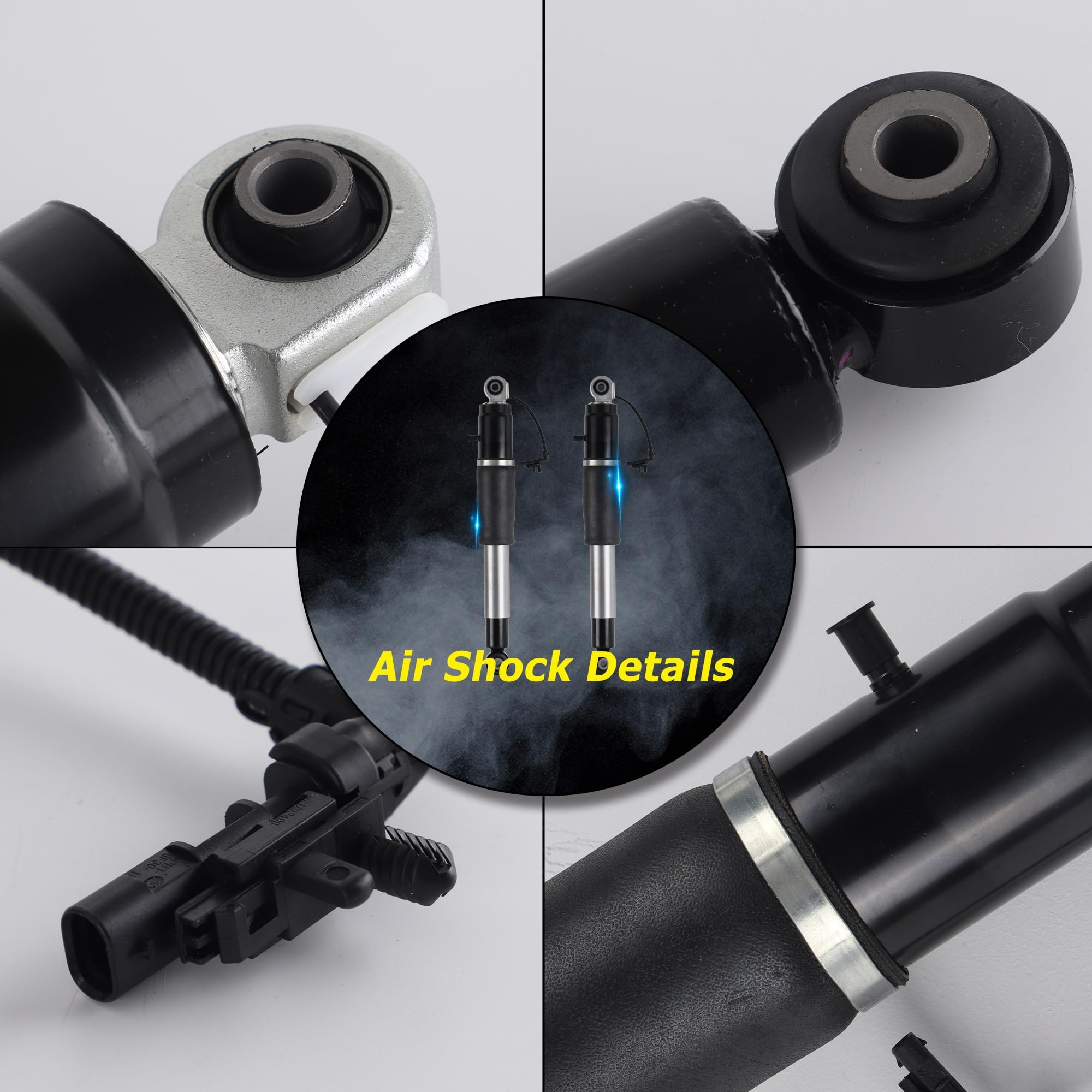 PROEZE 1 Pair Rear Air Shock lift Struts Absorber electronic with ...