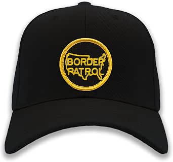 Amazon.com: Border Patrol Costume Hat - Adjustable-Back Ball Cap with ...