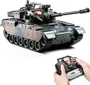 Amazon.com: Supdex RC Tank That Shoots,1/18 Remote Control Tank with ...
