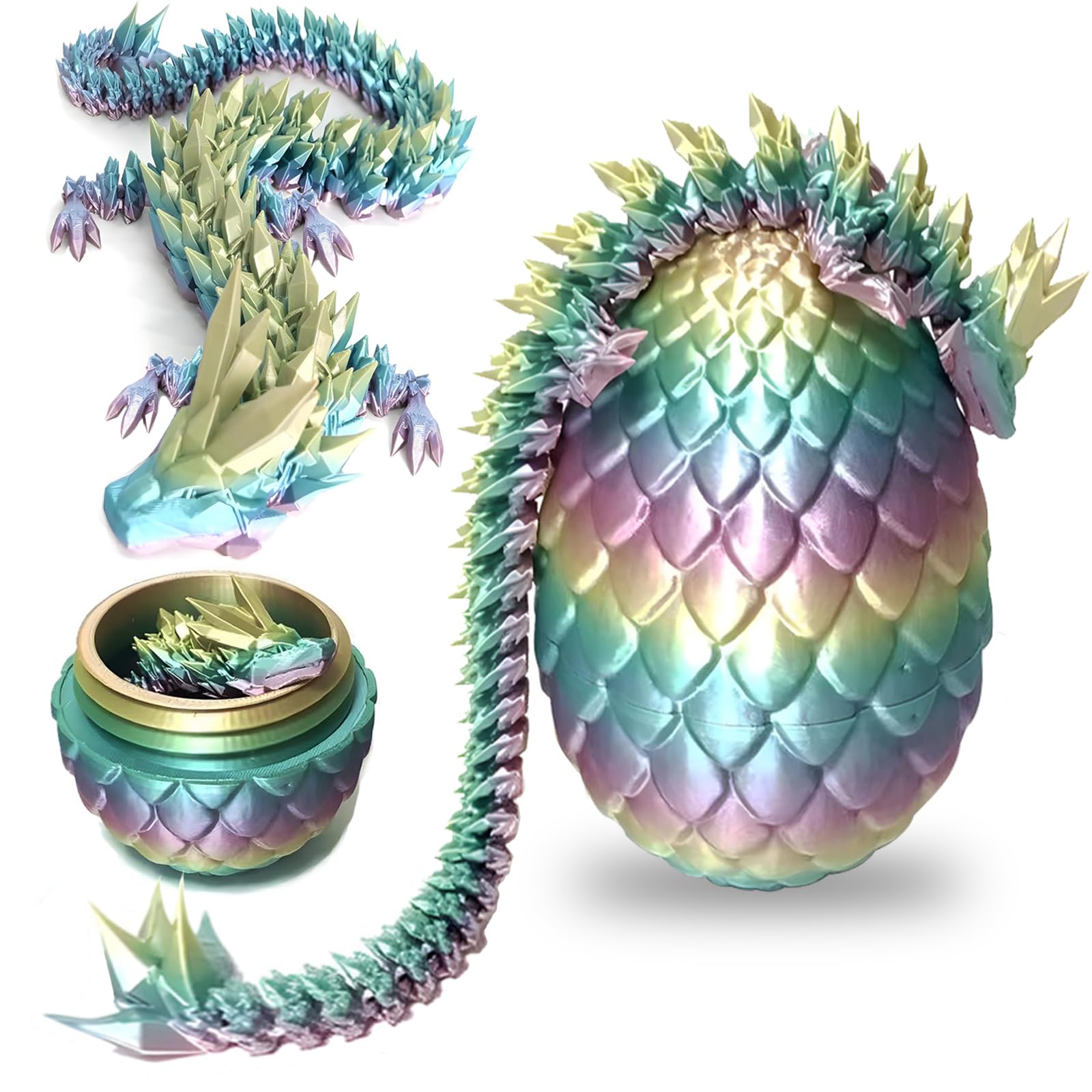 Kpop Demon Hunters Dolls Easter Eggs,3D Printed Dragon Egg, 15Inch ...