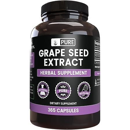 Amazon.com: Healthy Origins Grape Seed Extract 300 mg (MegaNatural BP ...