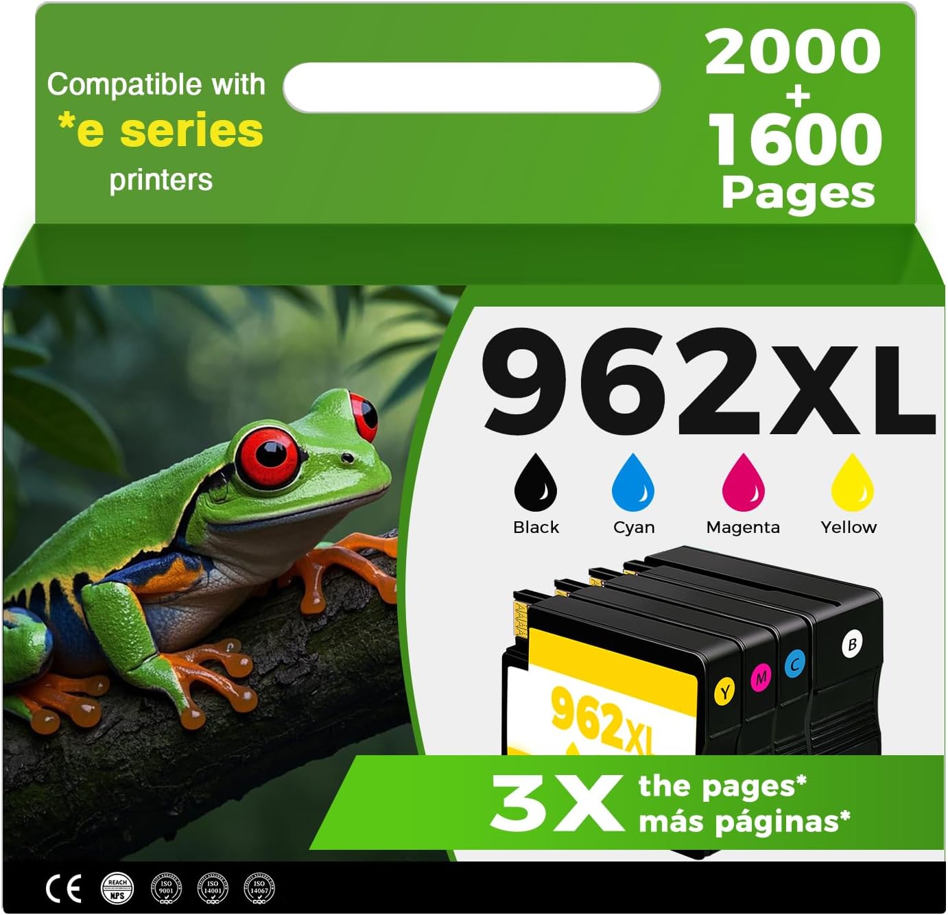 Amazon.com: 962XL Ink Cartridges Combo Pack Replacement for HP 962 XL ...