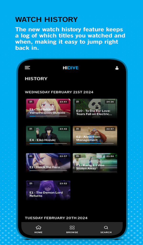 HIDIVE: Stream Your Anime and More! - App on Amazon Appstore