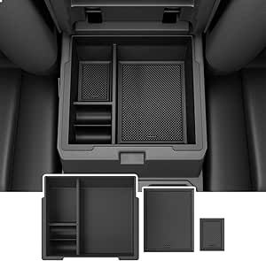 Amazon.com: xipoqix Center Console Organizer Compatible with 2025 Toyota 4Runner Armrest Trays ...