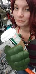 Amazon.com: Avengers Marvel Gamma Grip Hulk Fists , Green : Toys & Games