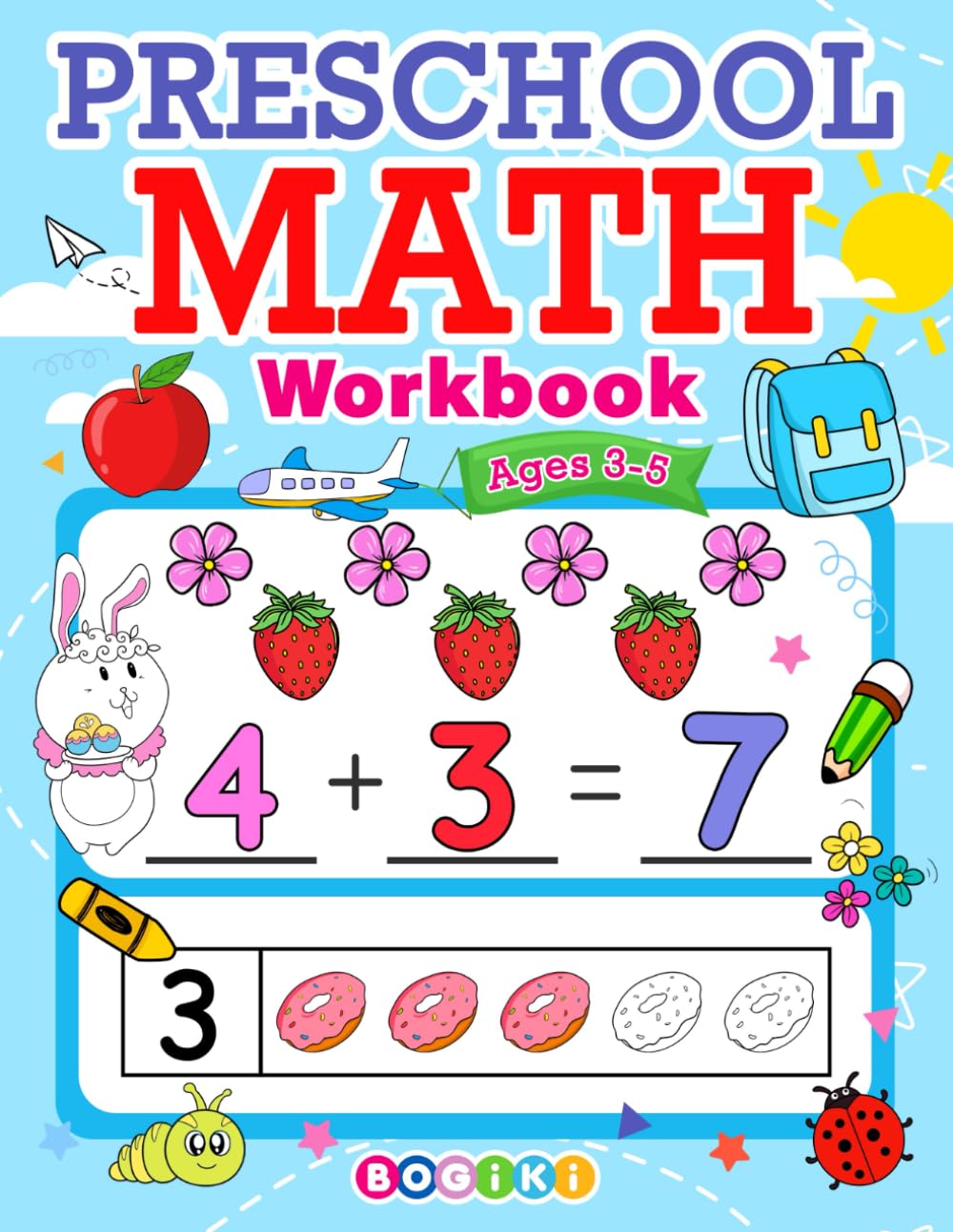 Preschool Math Workbook: Mathematics Activity Book With Tracing ...