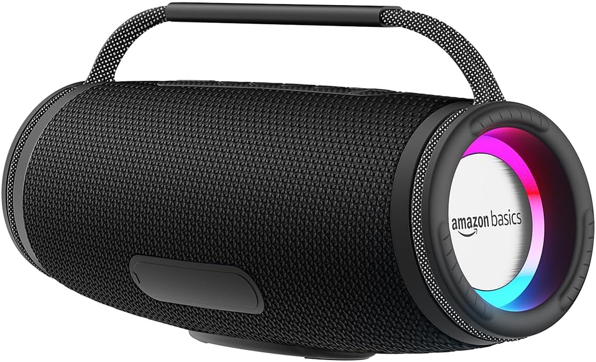 amazon basics Bluetooth 16W Speaker, with TWS Function, Powerful Bass ...