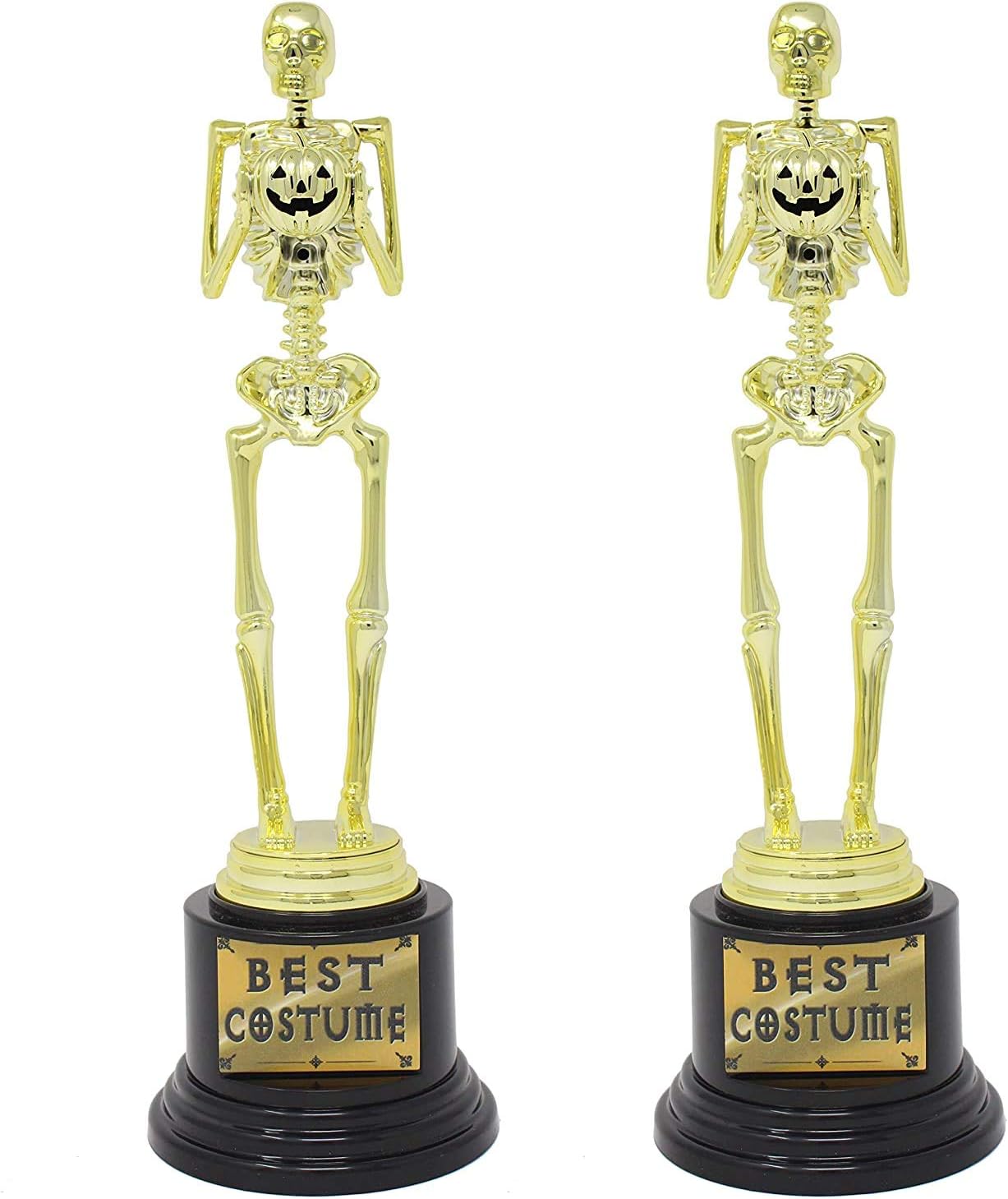 Amazon.com: JOYIN 2 Halloween Best Costume Skeleton Trophy for Skull ...