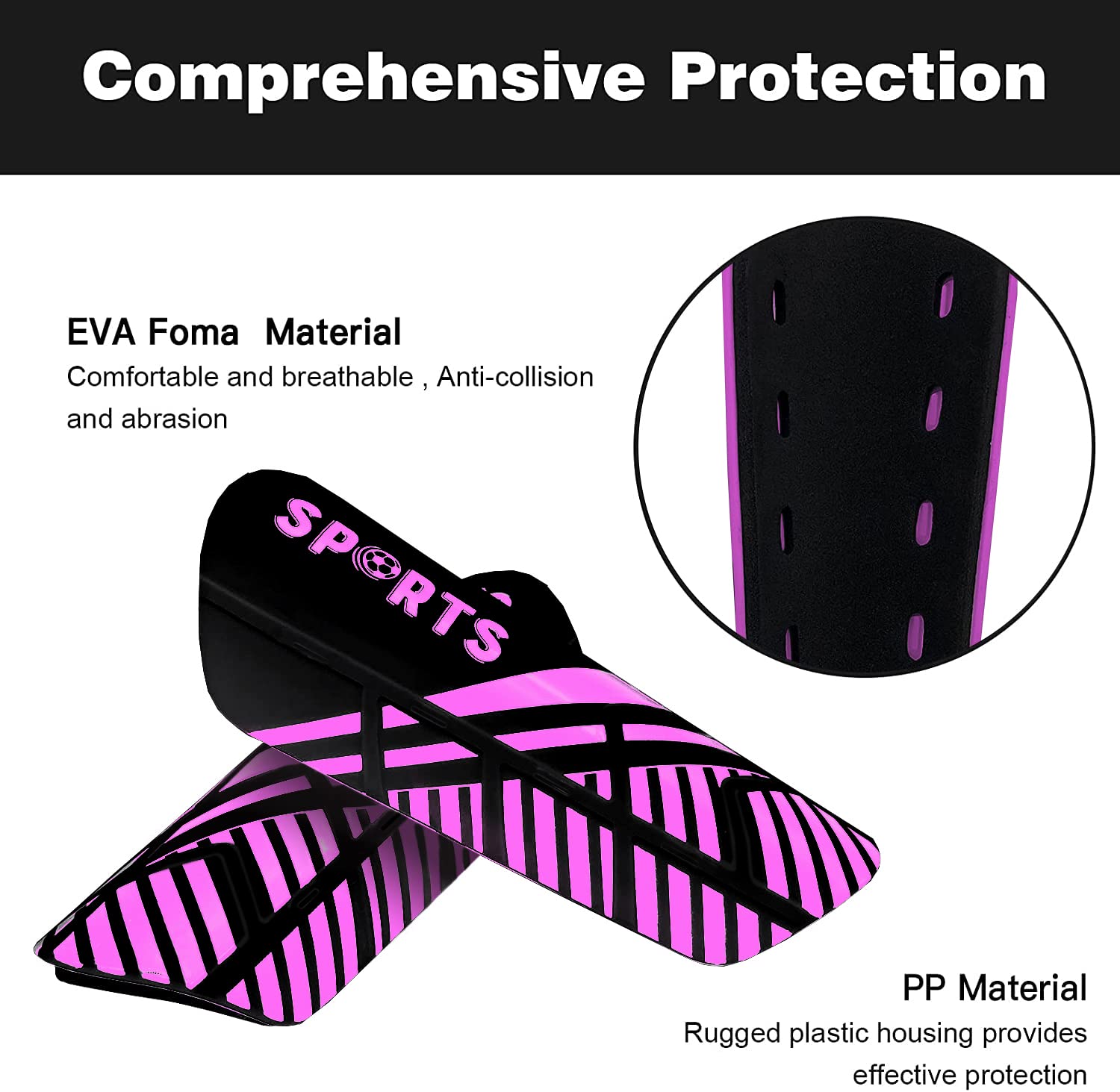 Snapklik.com : Soccer Shin Guards For Kids Youth, Shin Guard And Shin ...