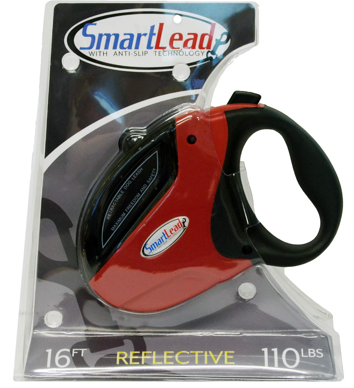 Amazon.com : SmartLead Retractable, Reflective, Heavy-Duty 16-Foot ...