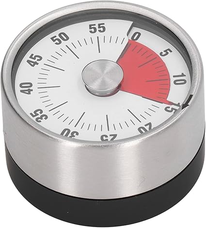 Amazon.com: Mechanical Timer, Magnetic Kitchen Timer, 60 Minute ...