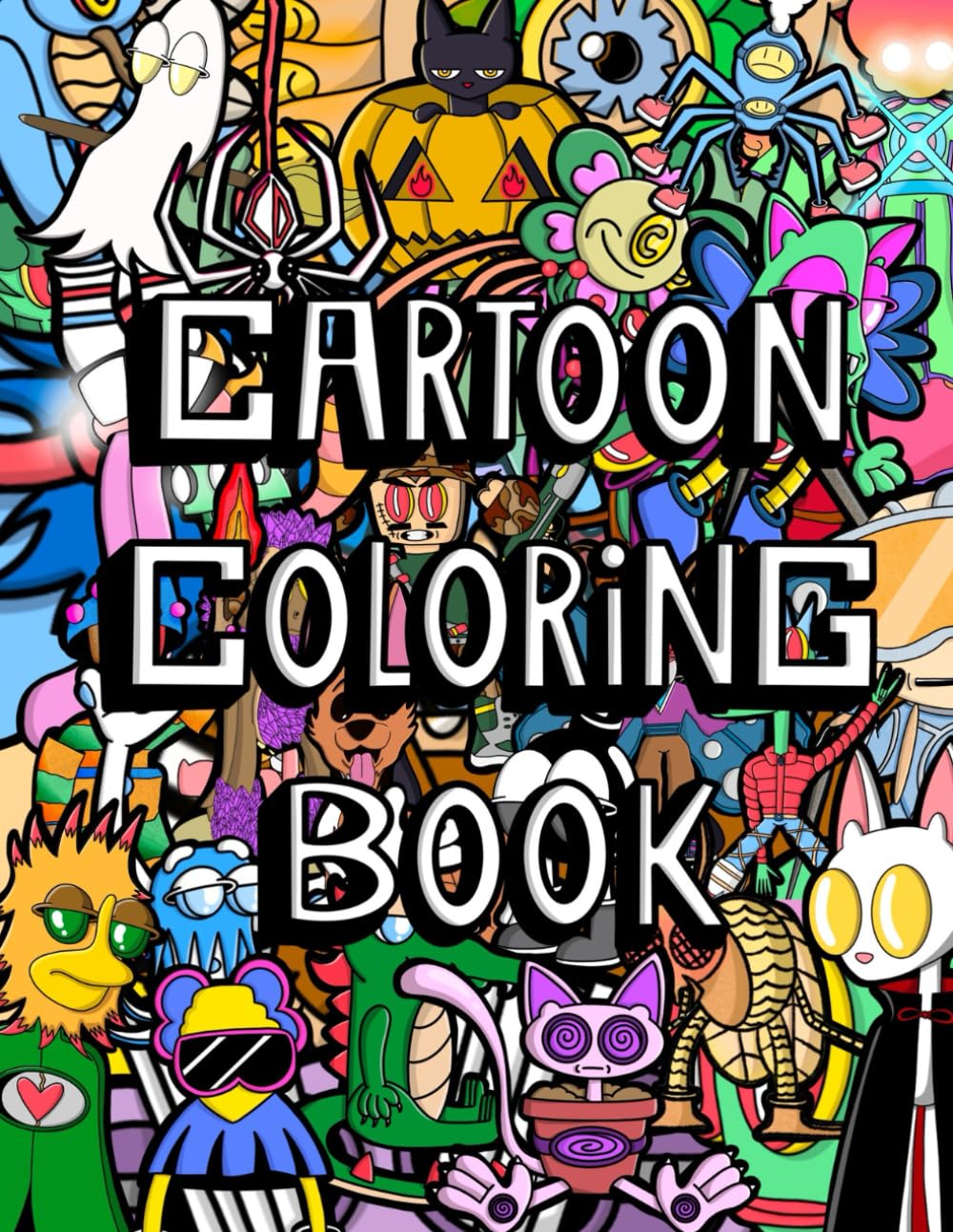 Amazon.com: Cartoon Coloring Book: Coloring Book for Adults Teens and ...