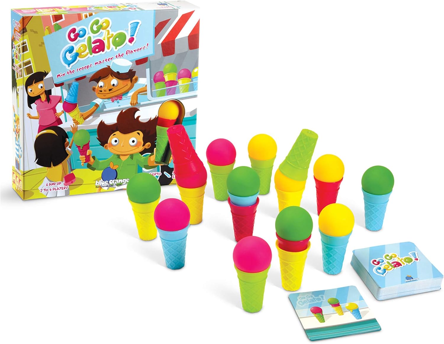 Blue Orange Games Go Gelato Logic Race Game for Kids
