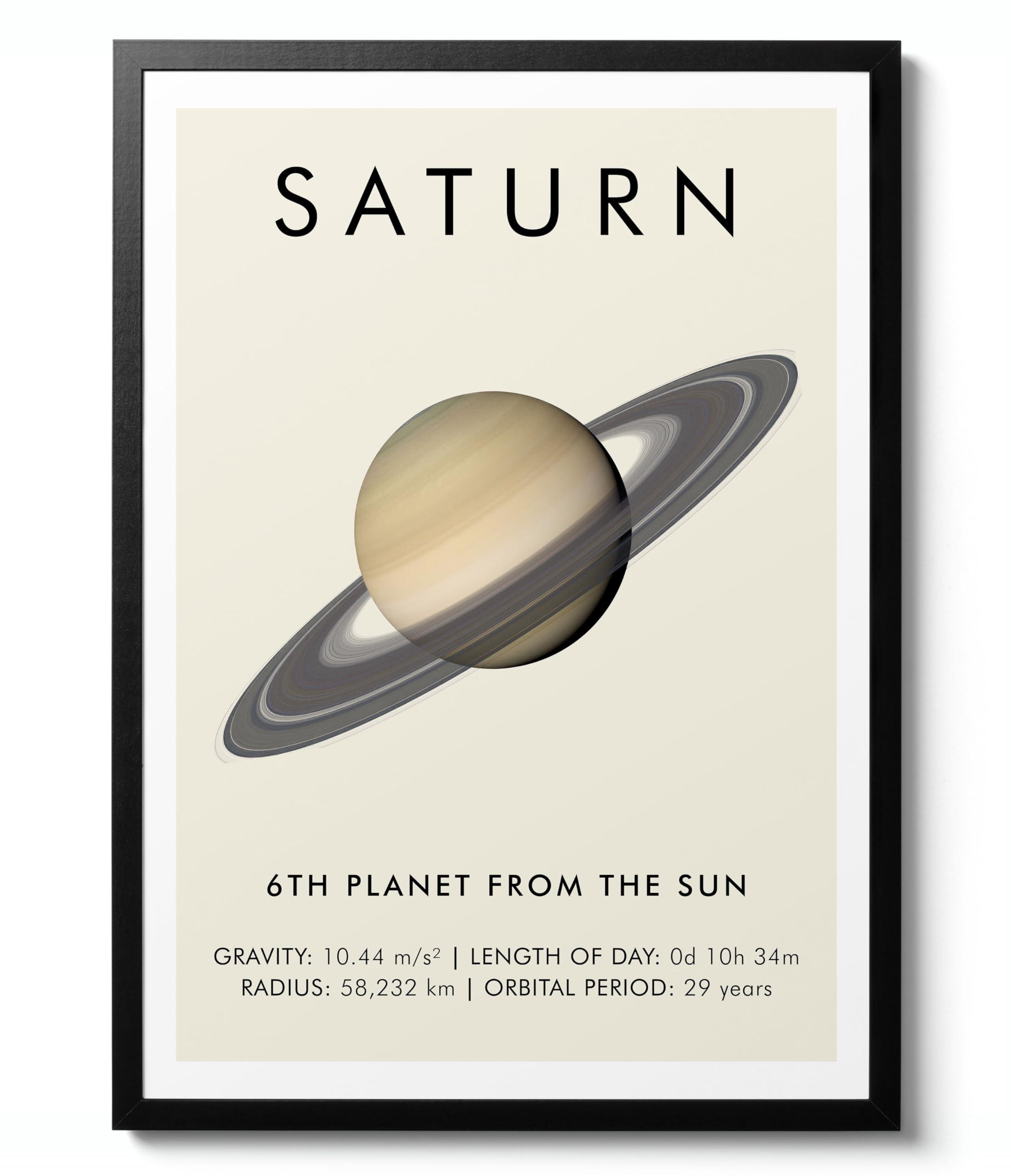 Planet Saturn For A Big Poster Planet Poster Editions Poster Saturn