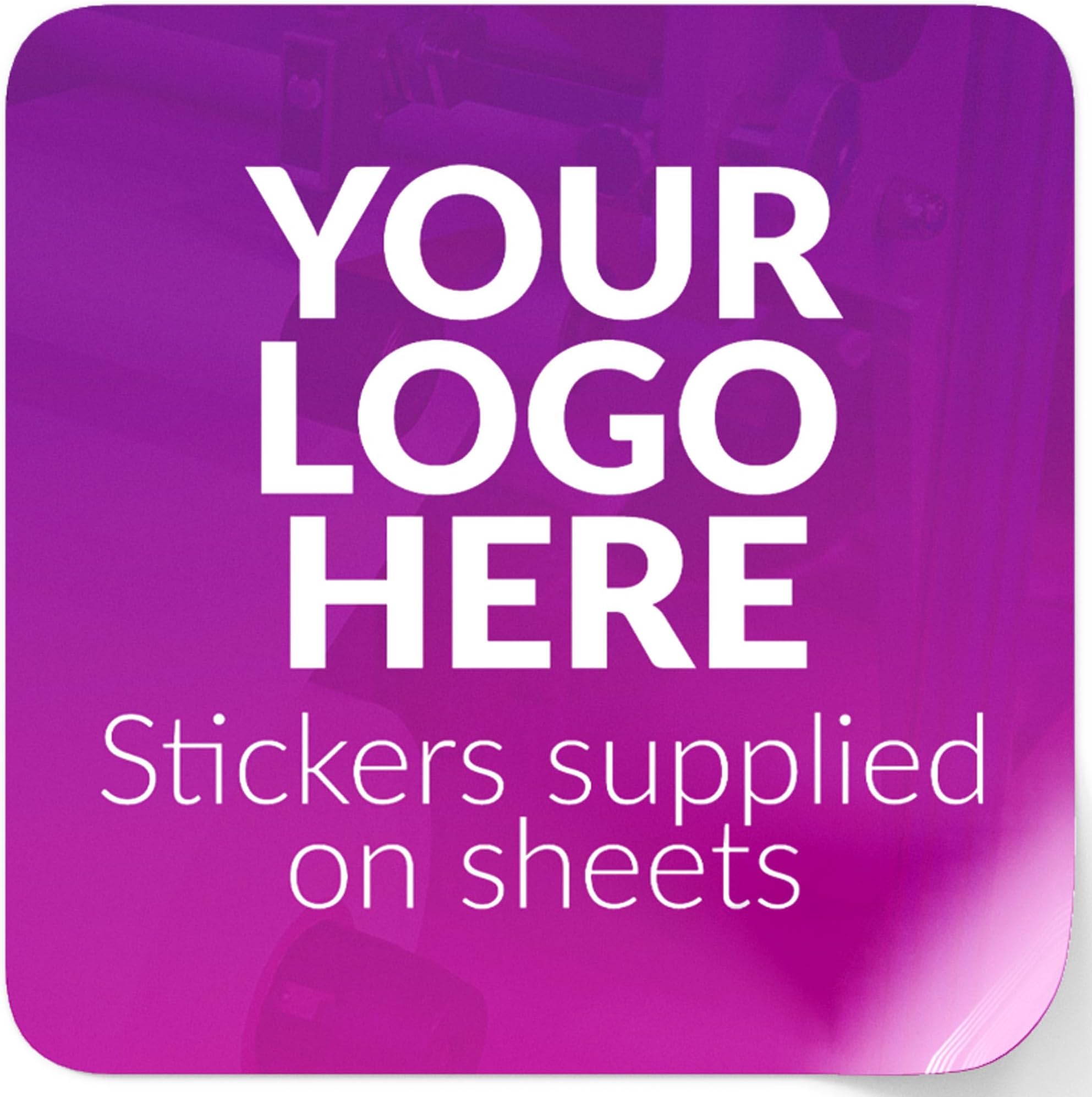 Personalised Stickers Labels, Square Stickers, customised, Any Photo ...