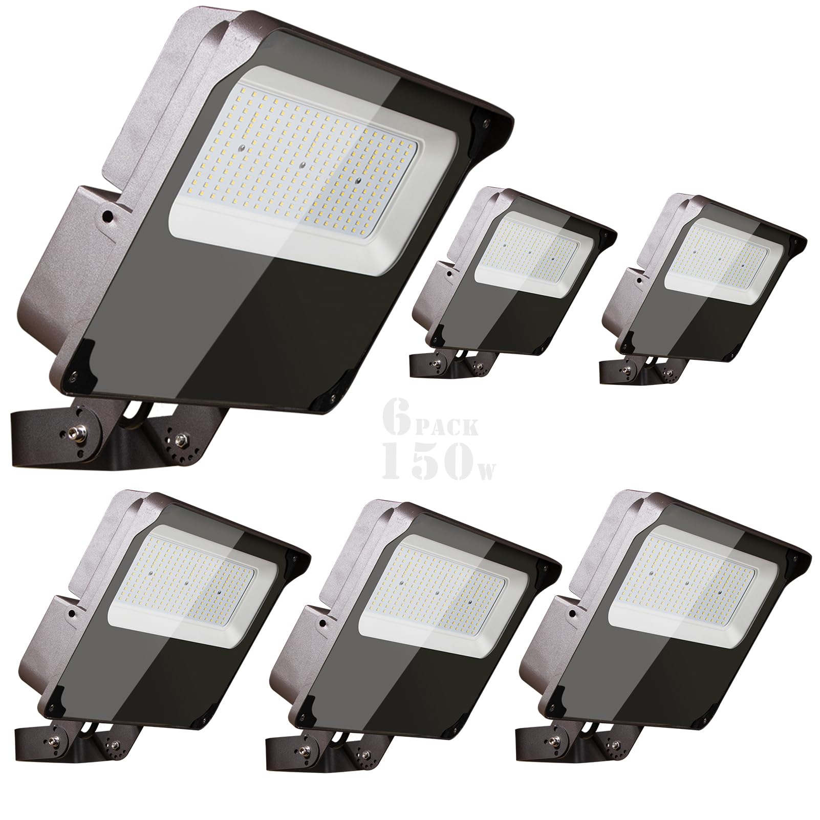 bulbeats 150W LED Flood Light Outdoor 5000K 21000Lm (900W Equivalent ...