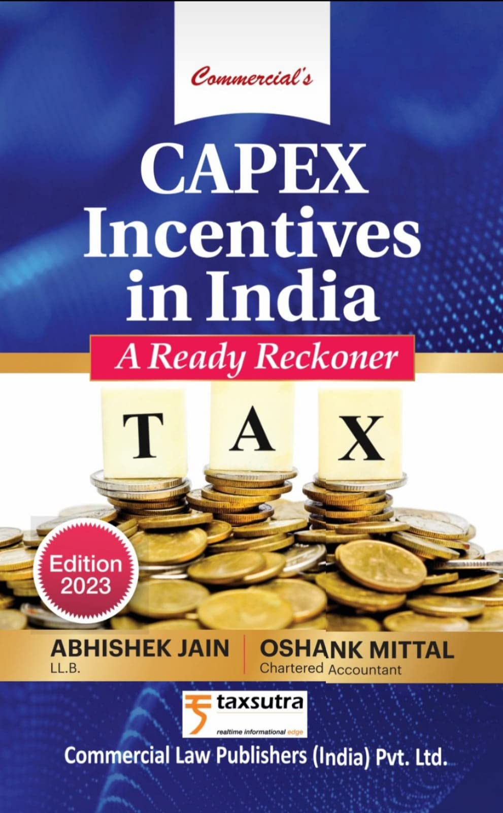 Buy CAPEX INCENTIVES IN INDIA ( READY RECKONER ) Book Online at Low ...
