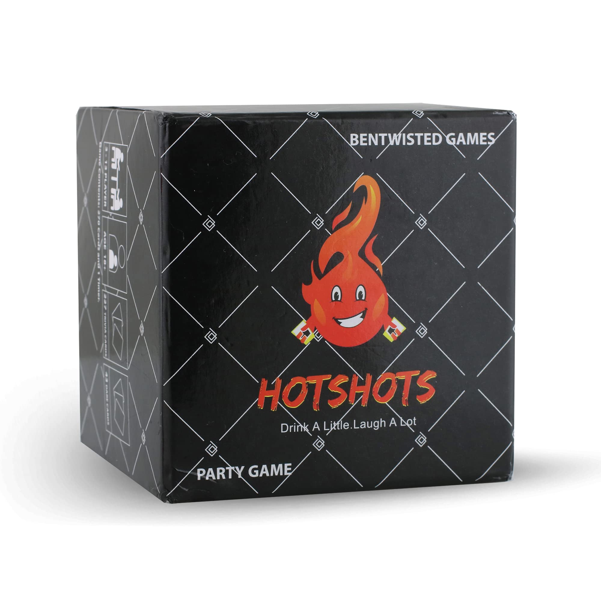 Amazon.com: Hotshots- Drink A Little-Laugh A lot A Hilarious Black ...
