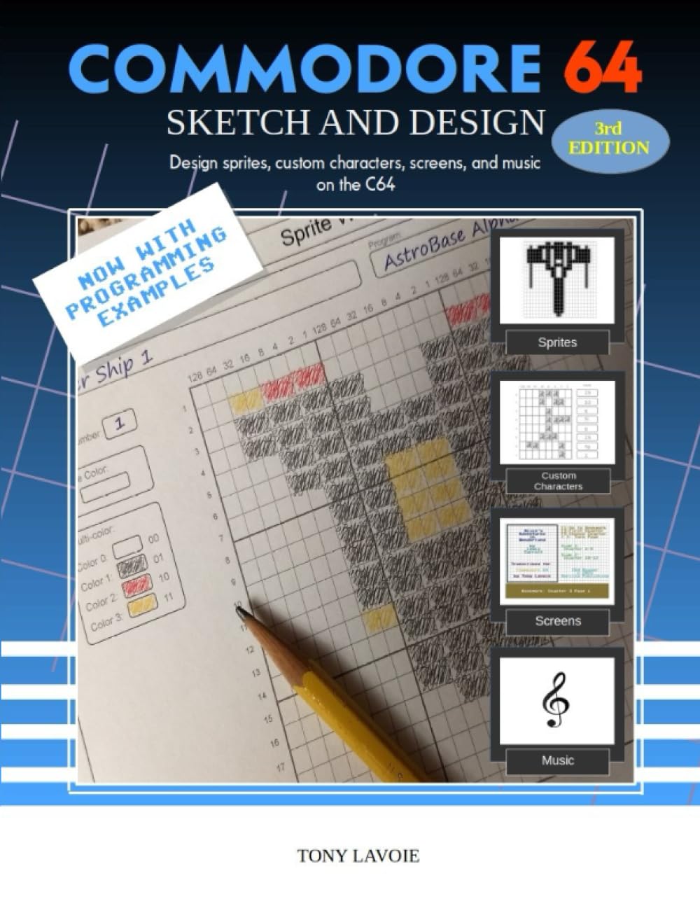 Commodore 64 Sketch and Design: A workbook for designing sprites ...