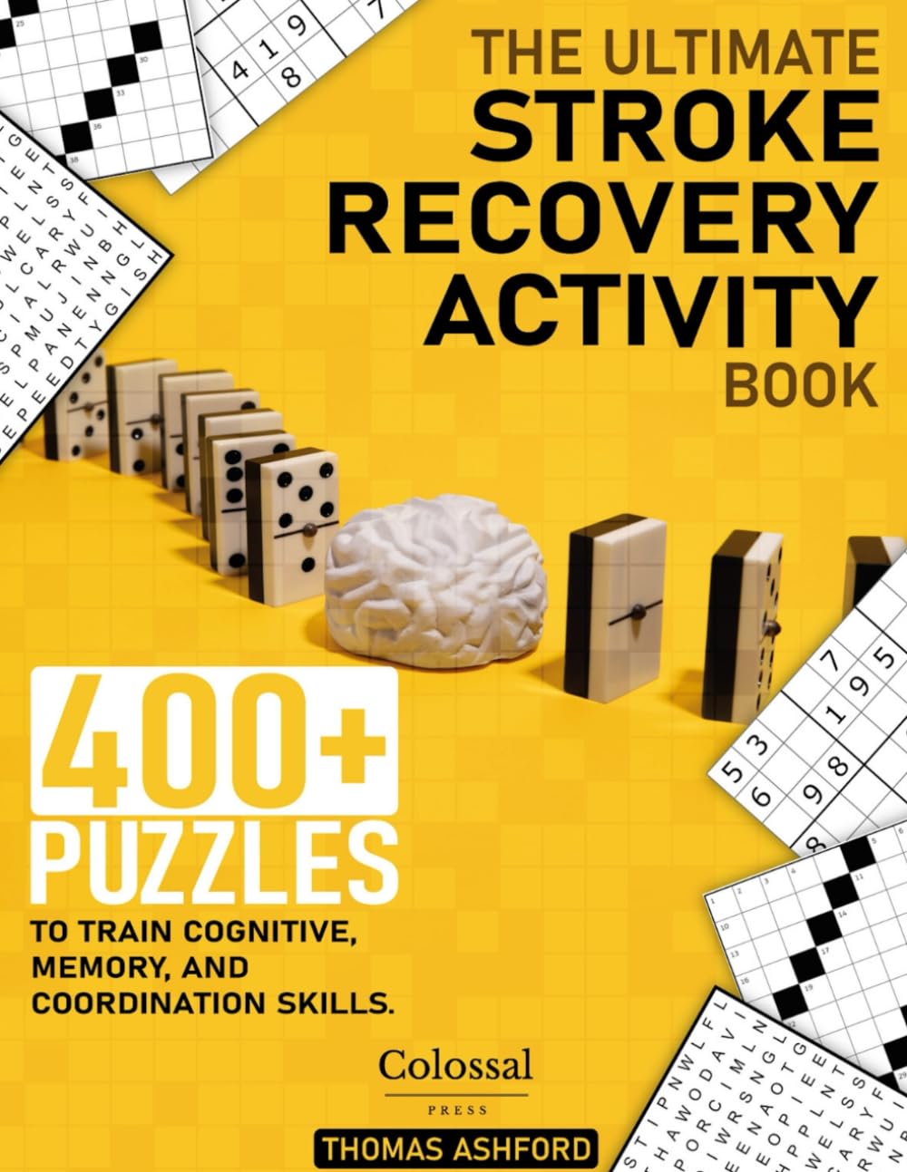 Amazon.com: Stroke Recovery Activity Book - Strokes and Other Traumatic ...
