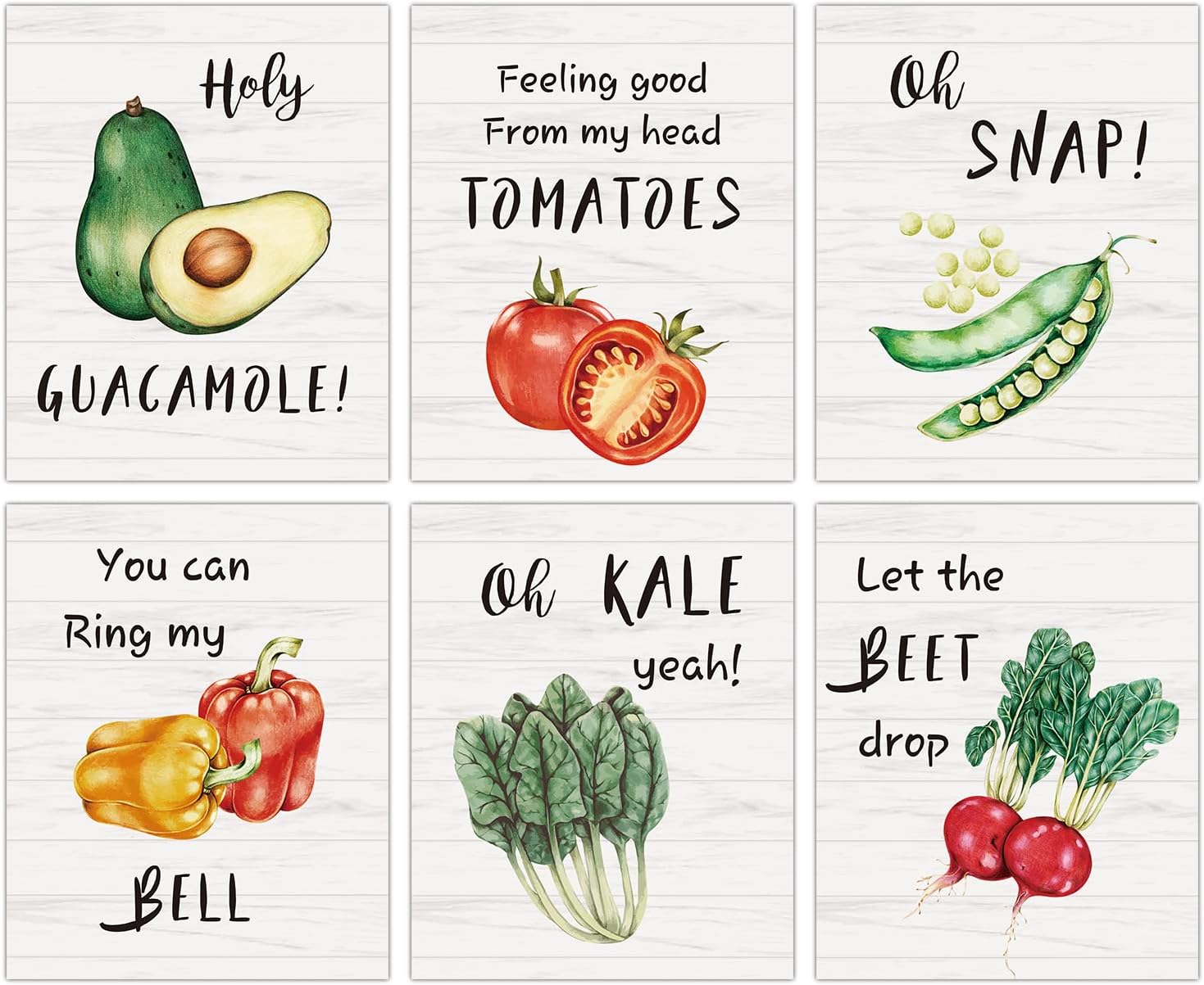 Amazon.com: Funtastic Food Friends Posters (Pack of 6) - 17" x 22 ...
