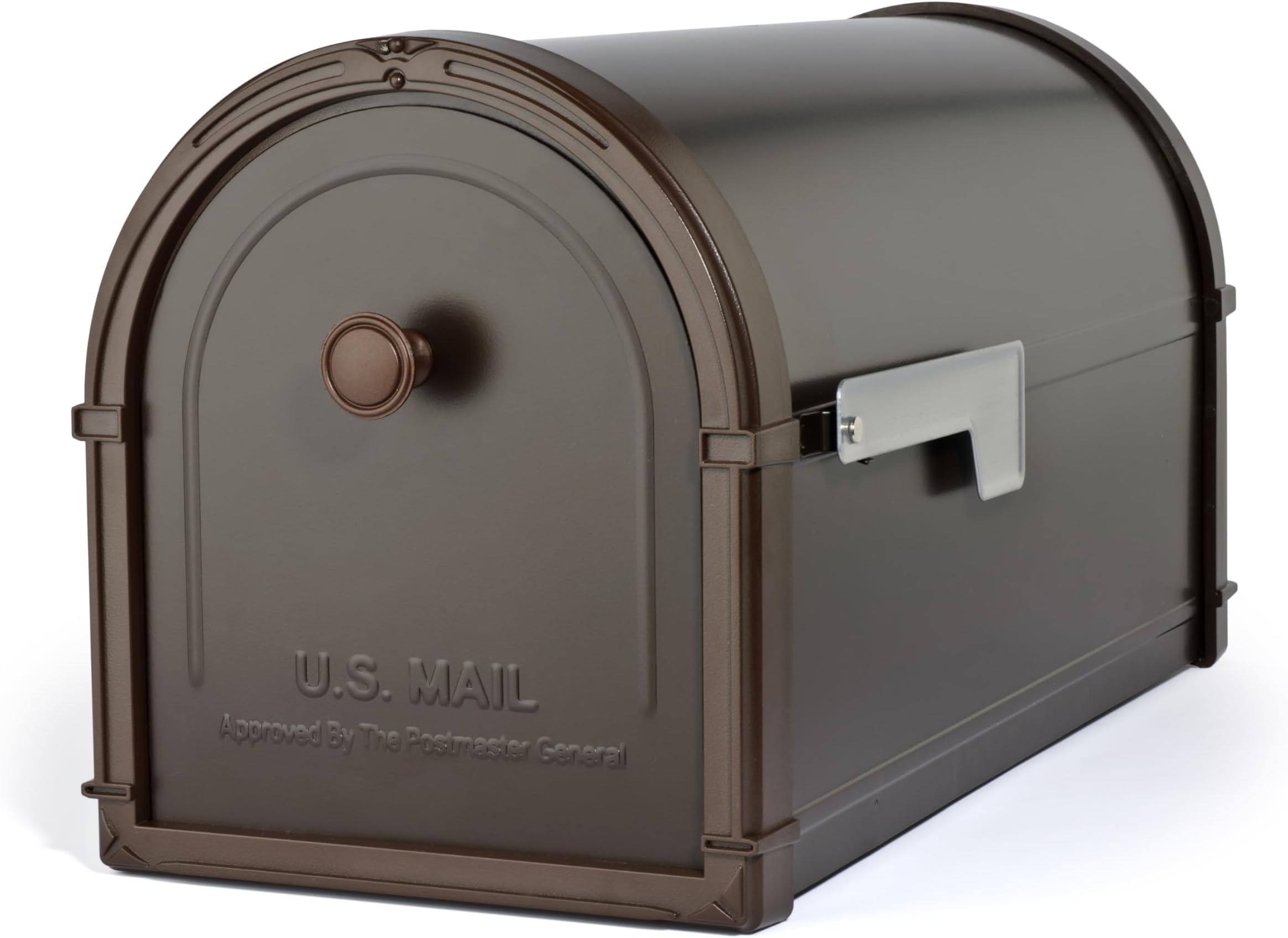Amazon.com: Postal Pro Carlton Post-Mount T2 Mailbox, Bronze : Tools ...