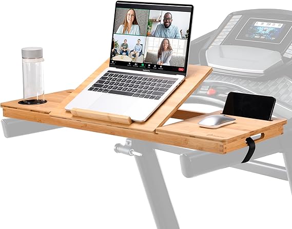 JOSHMAR Treadmill Desk Attachment – Premium Walking Desk Connected with ...