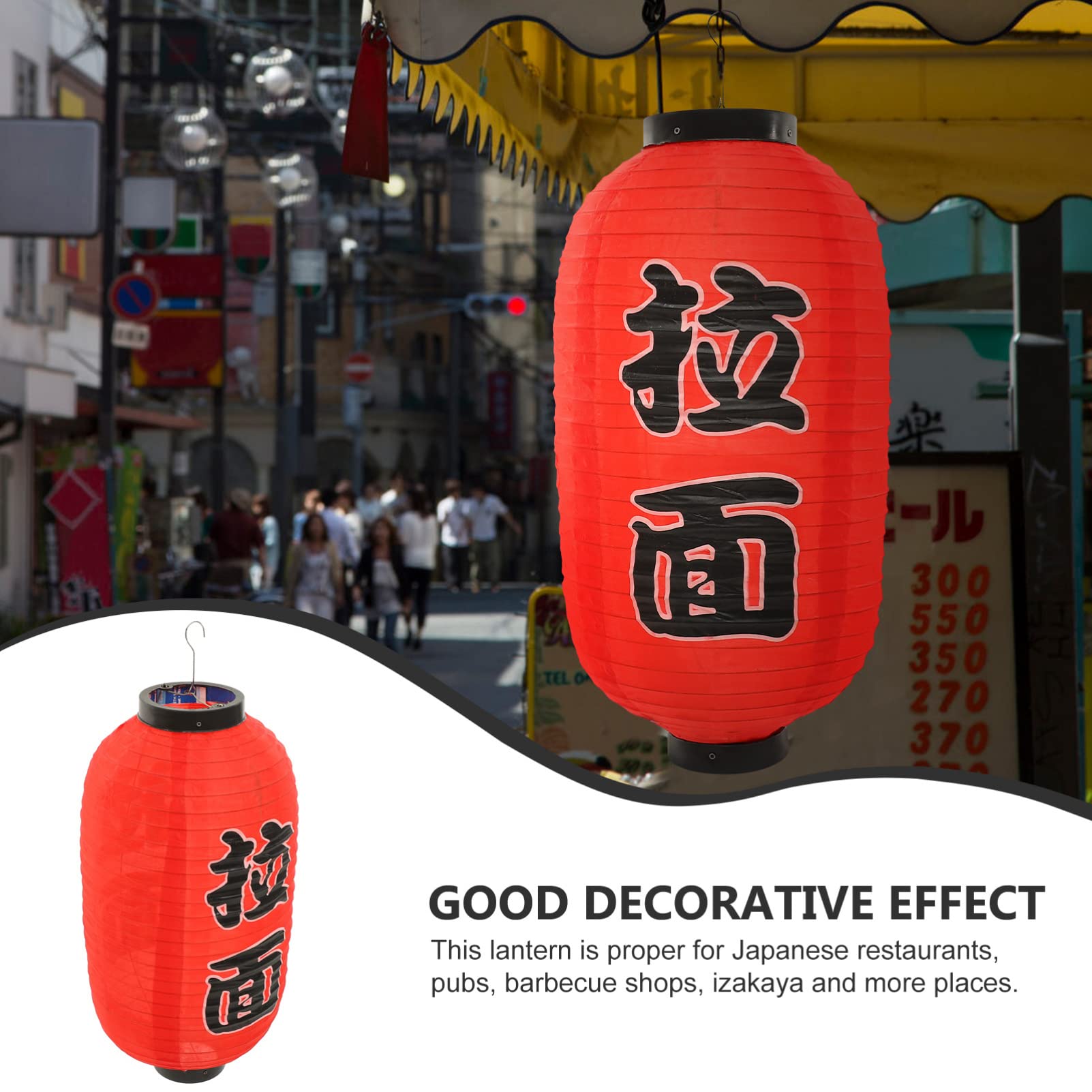 Restaurant Paper Lantern Durable Paper Lantern Japanese Style